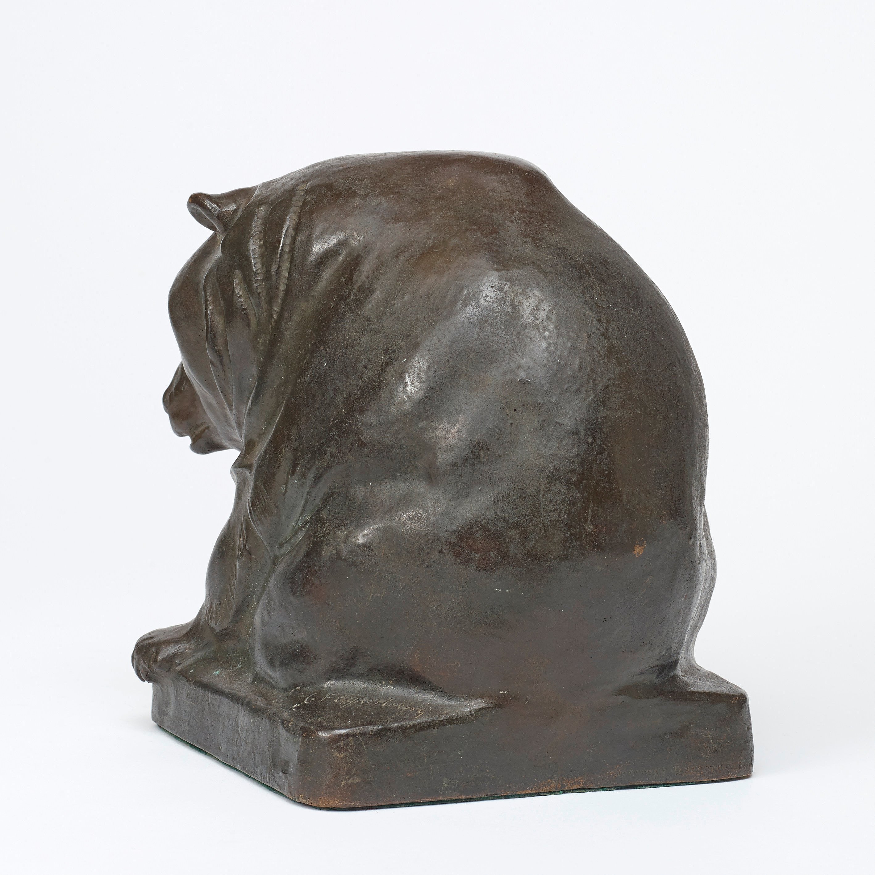 Carl Fagerberg, Sittande björn. - Bukowskis