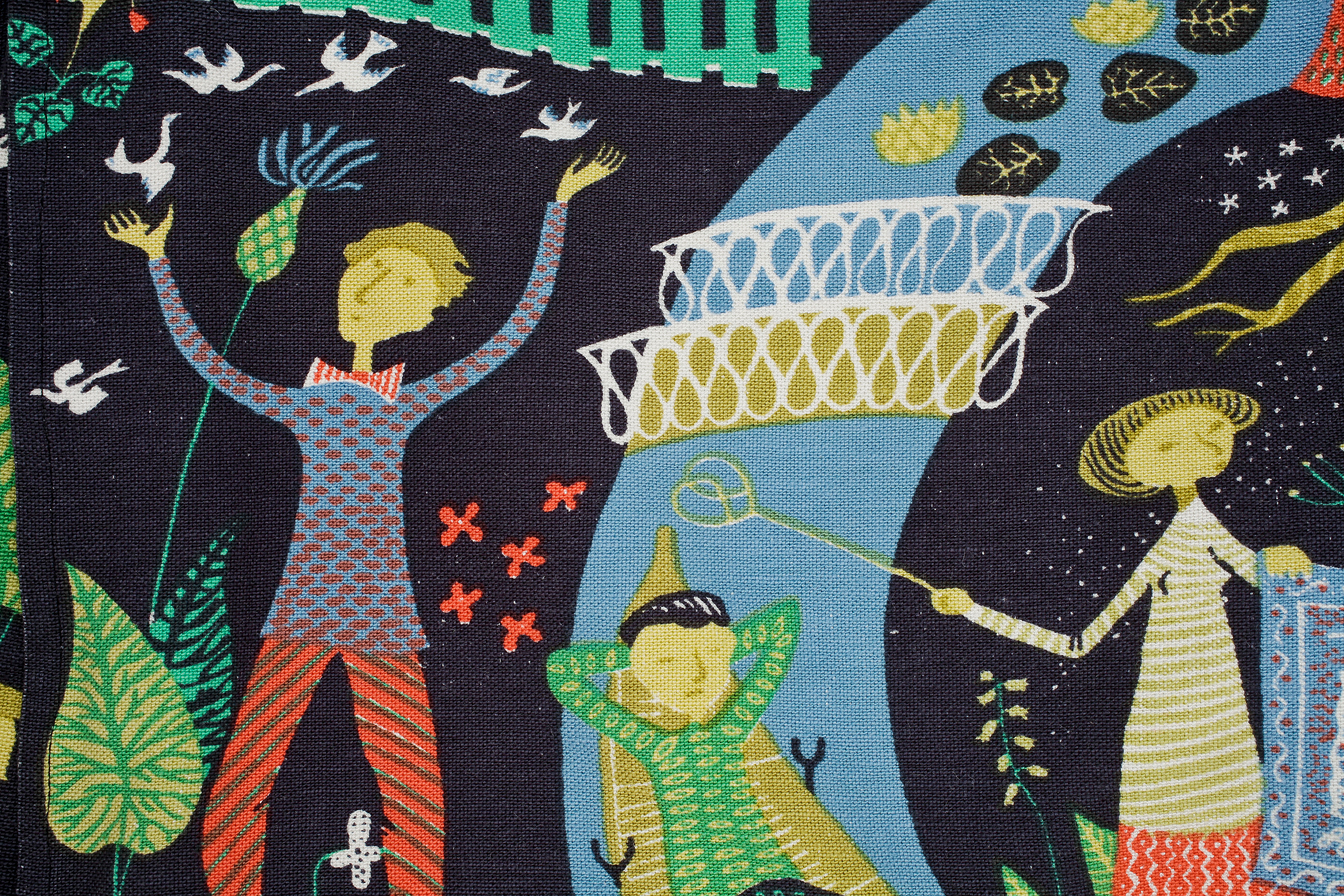 TEXTIL, Stig Lindberg, NK's textilkammare, - Bukowskis