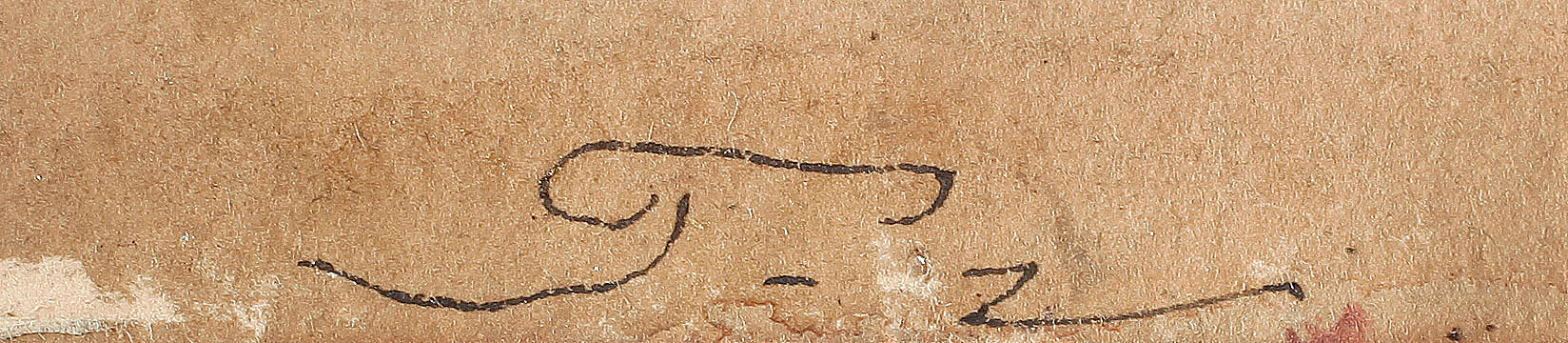 JOHAN TIRÉN, akvarell, signerad. - Bukowskis