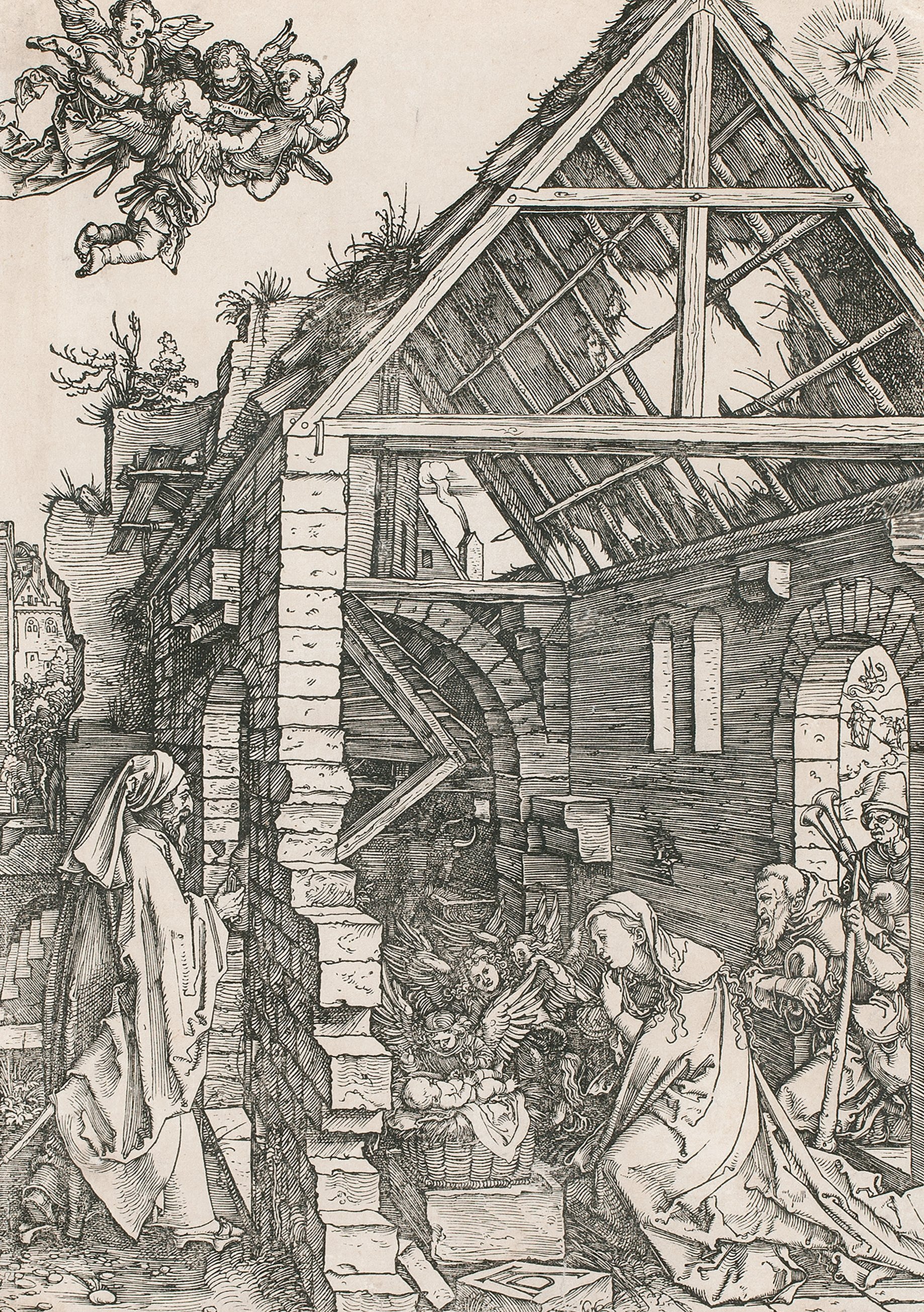 Albrecht Dürer, "The adoration of the shepherds (The nativity)", from ...