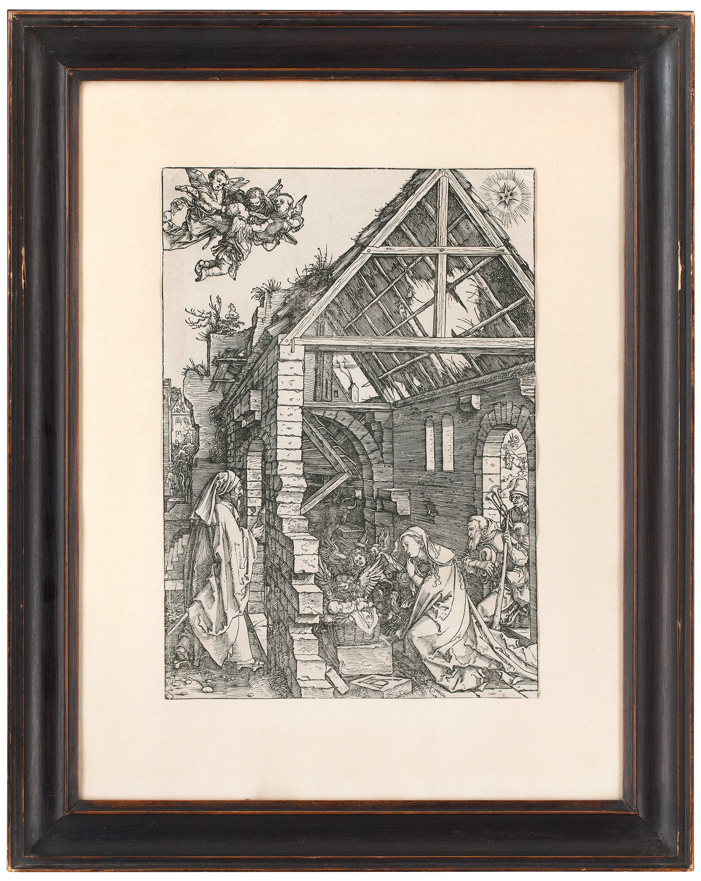 Albrecht Dürer, "The adoration of the shepherds (The nativity)", from ...