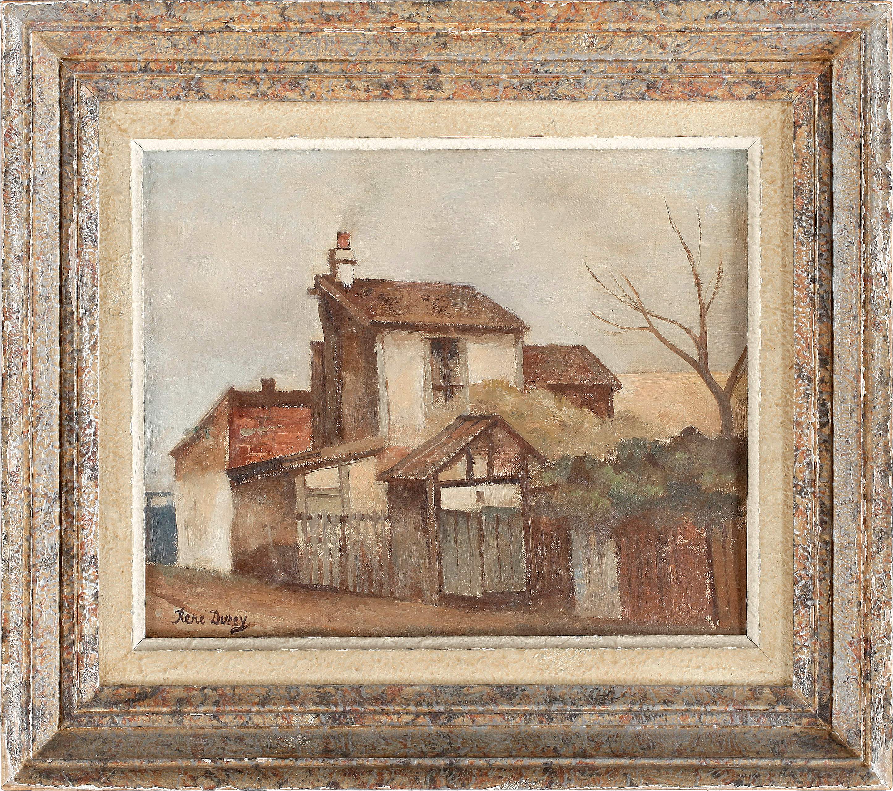 RENE DUREY, olja på duk, signerad. - Bukowskis