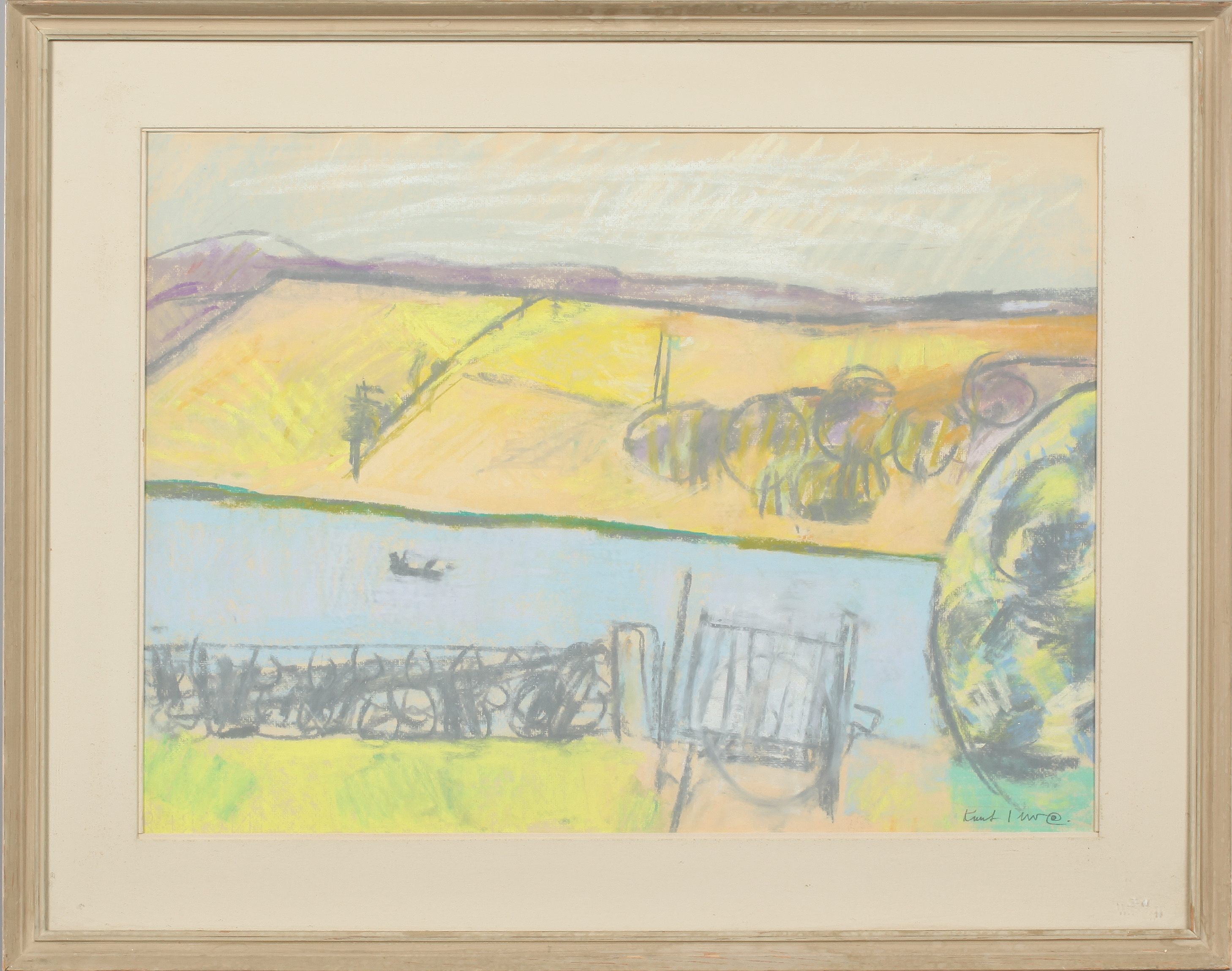 KNUT IRWE, akvarell, signerad. - Bukowskis