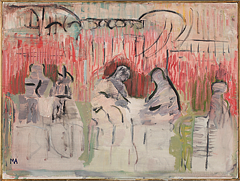 MAJ ARNELL, olja på duk, monogramsignerad. - Bukowskis