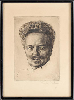 WERNER E. A. HOFFMANN, etsning, sign Werner E.A. Hoffmann. - Bukowskis