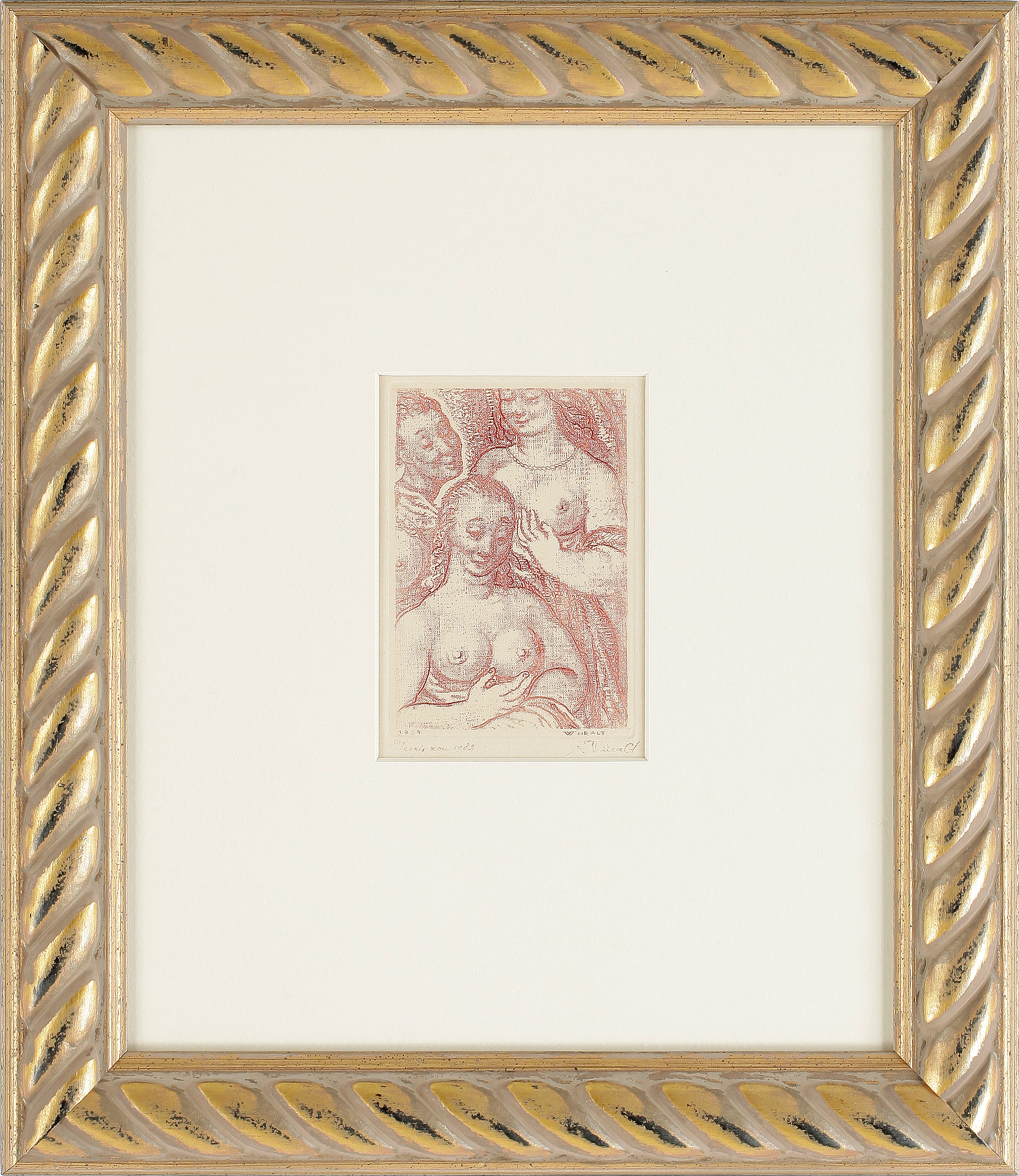 EDUARD WIIRALT, etsning. - Bukowskis