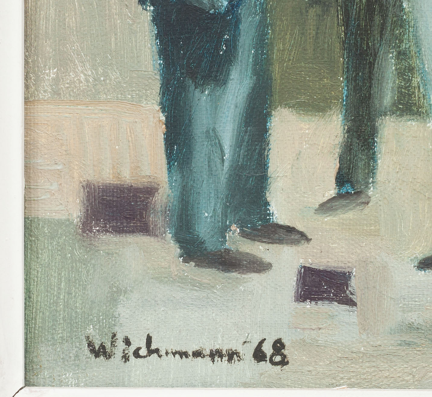 HARRY WICHMANN, olja på duk, signerad och daterad -68. - Bukowskis