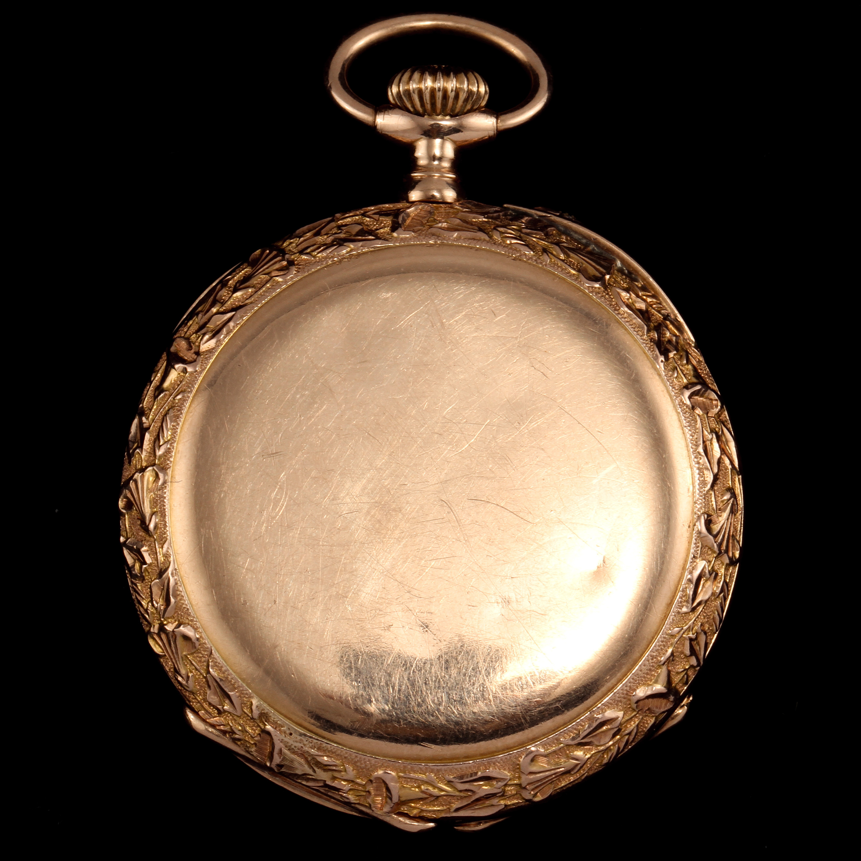 FICKUR, 14k guld, Schweiz, sekelskifte 1800/1900-tal. Vikt 31 g ...