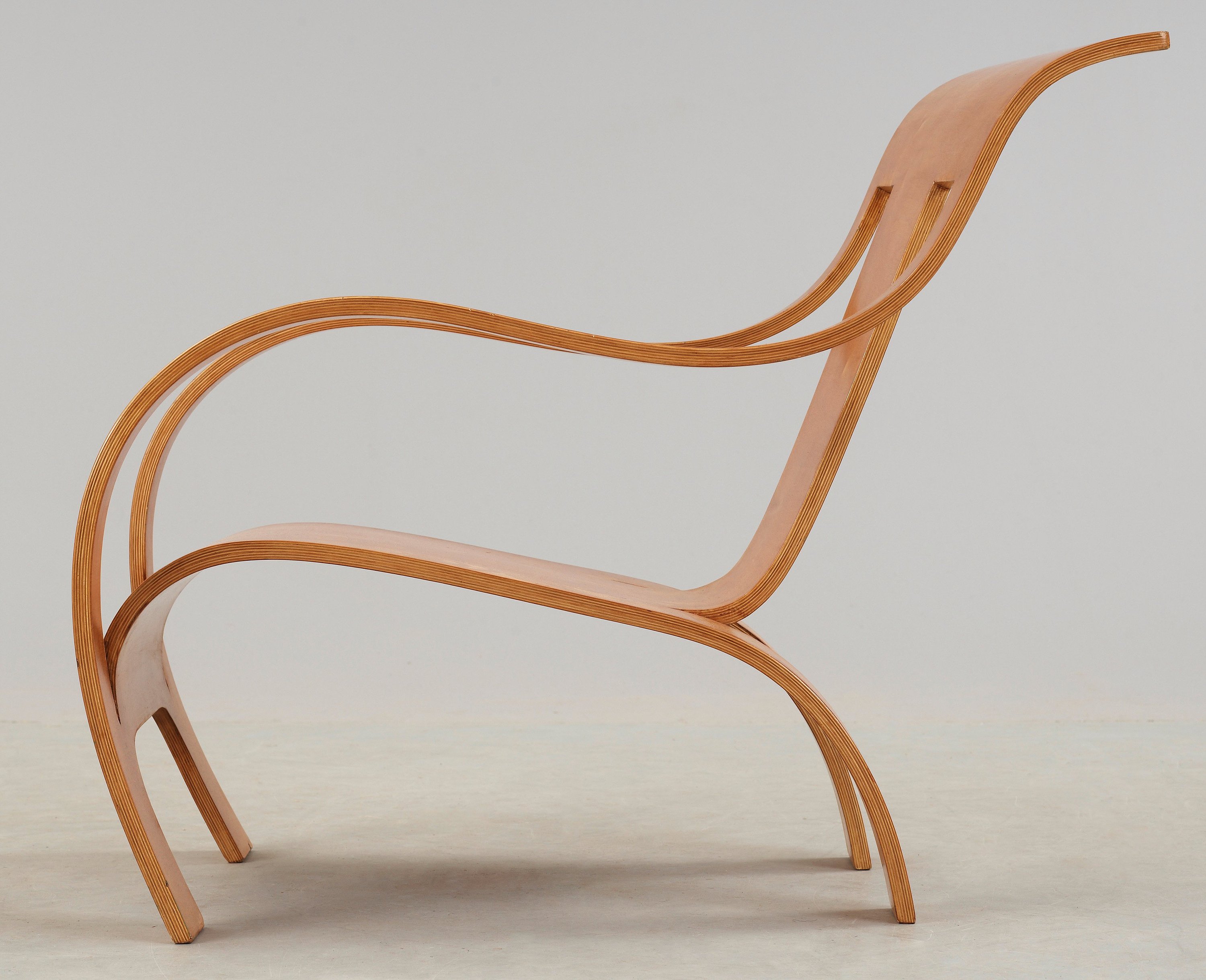 A Gerald Summers laminated birch easy chair, Makers of Simple Furniture ...