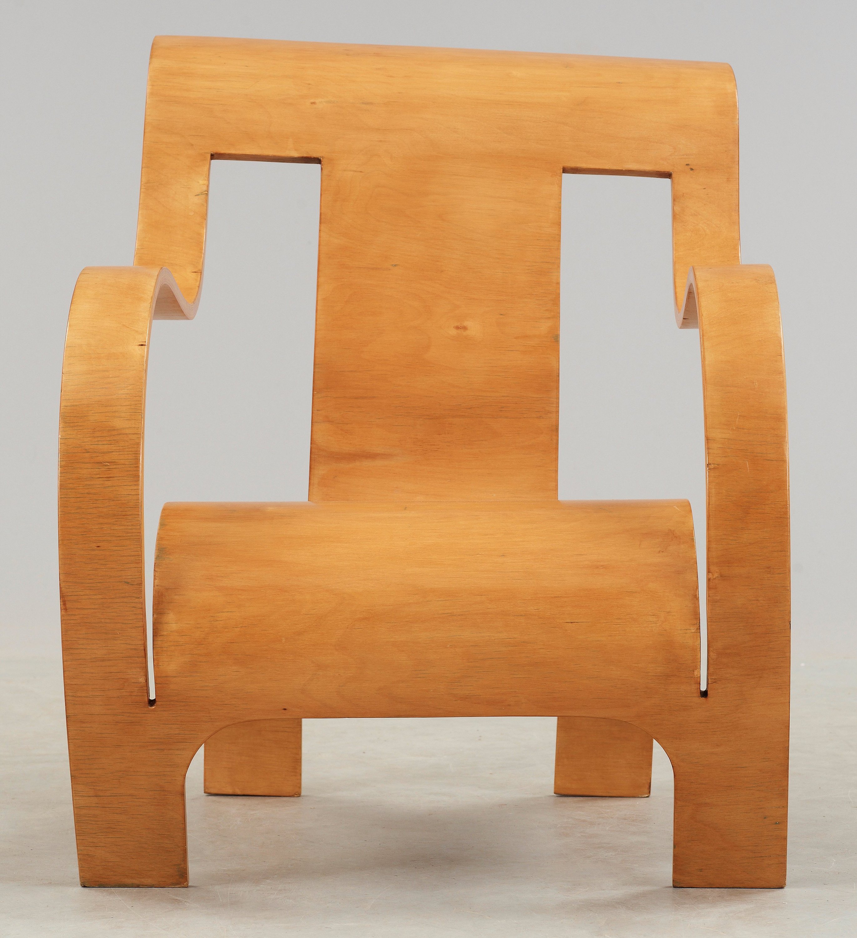 A Gerald Summers laminated birch easy chair, Makers of Simple Furniture ...