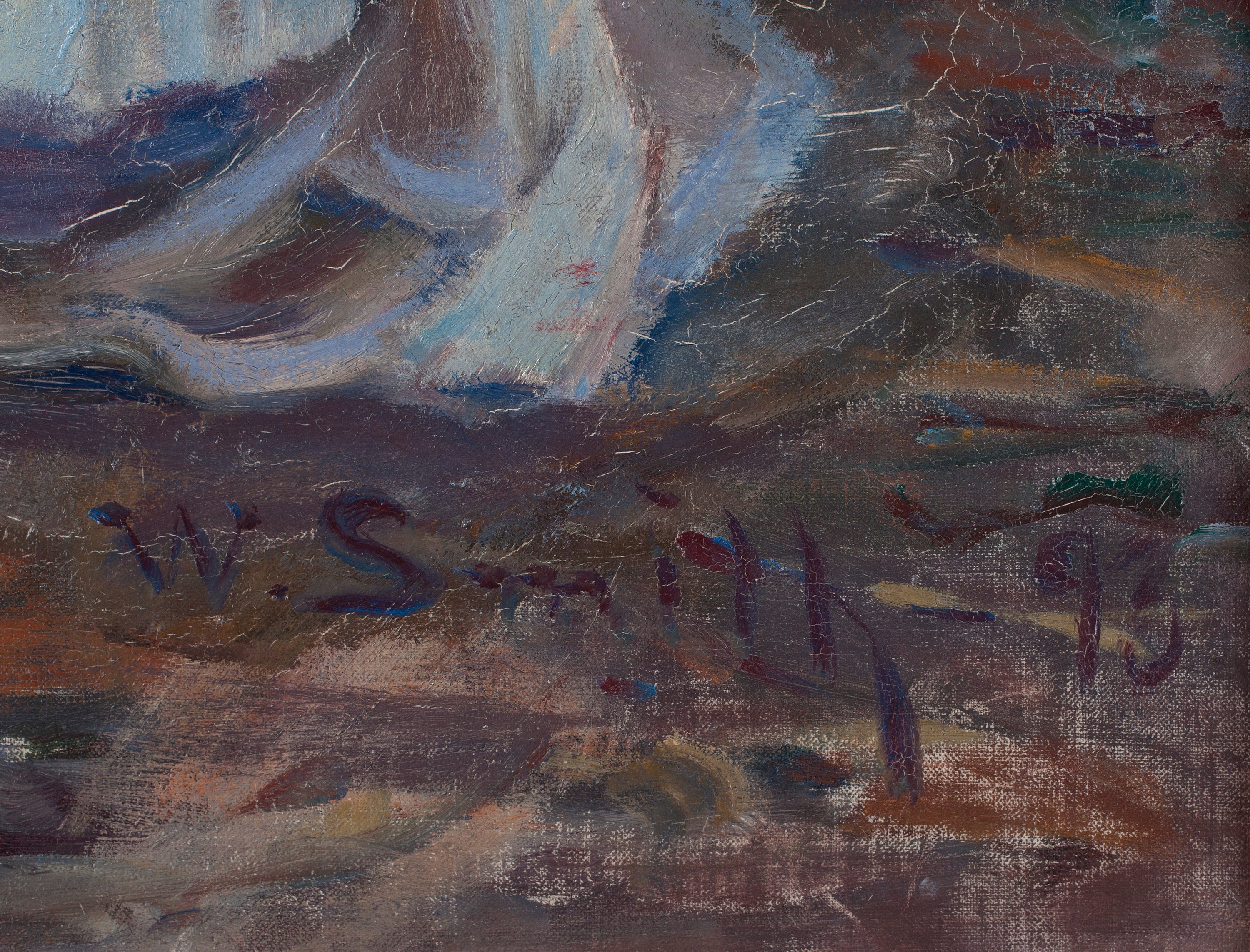 Wilhelm Smith, Girl fishing. - Bukowskis