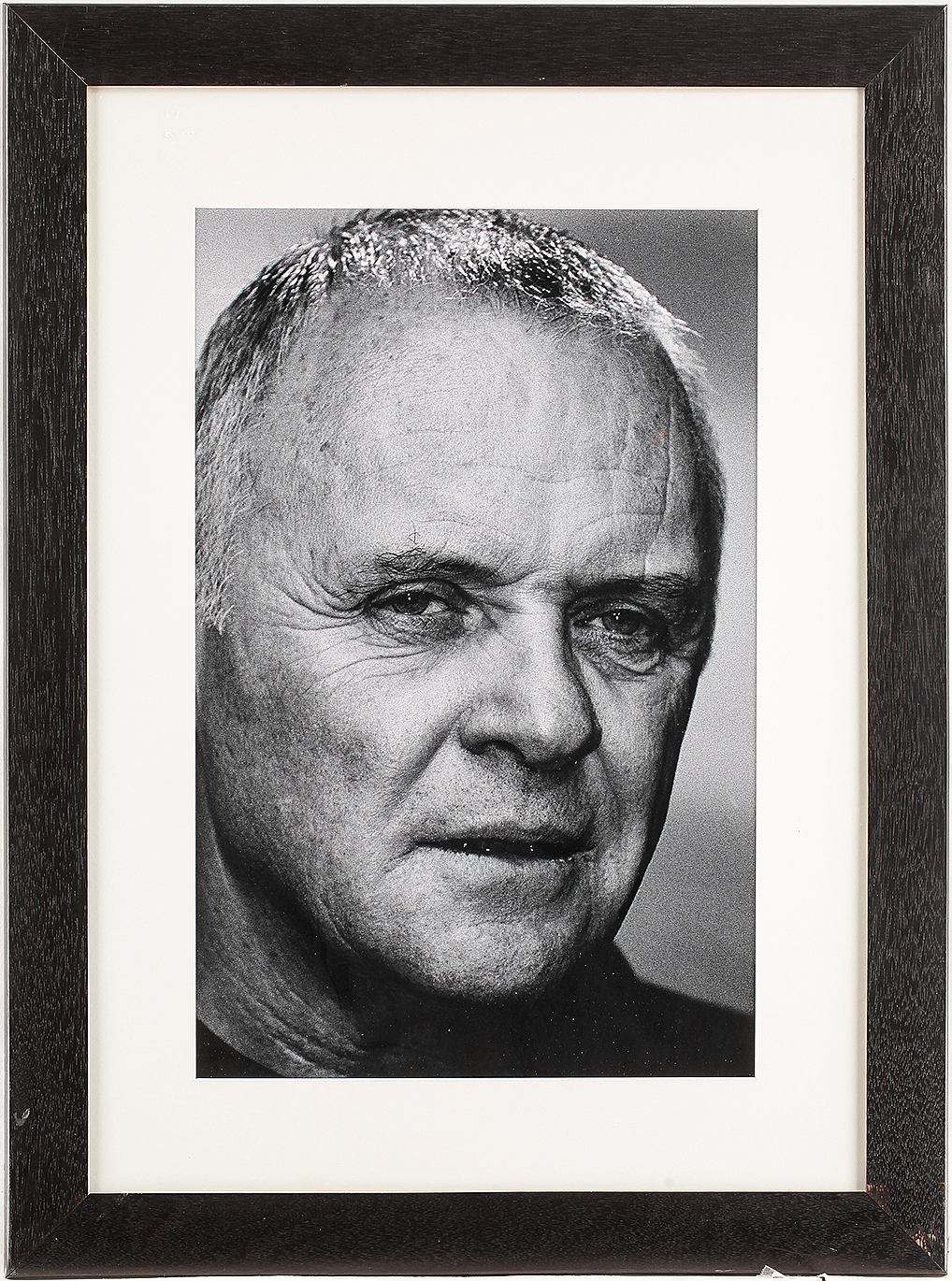 LEIF-ERIK NYGÅRDS, one of a kind print, "Anthony Hopkins", signerad a ...