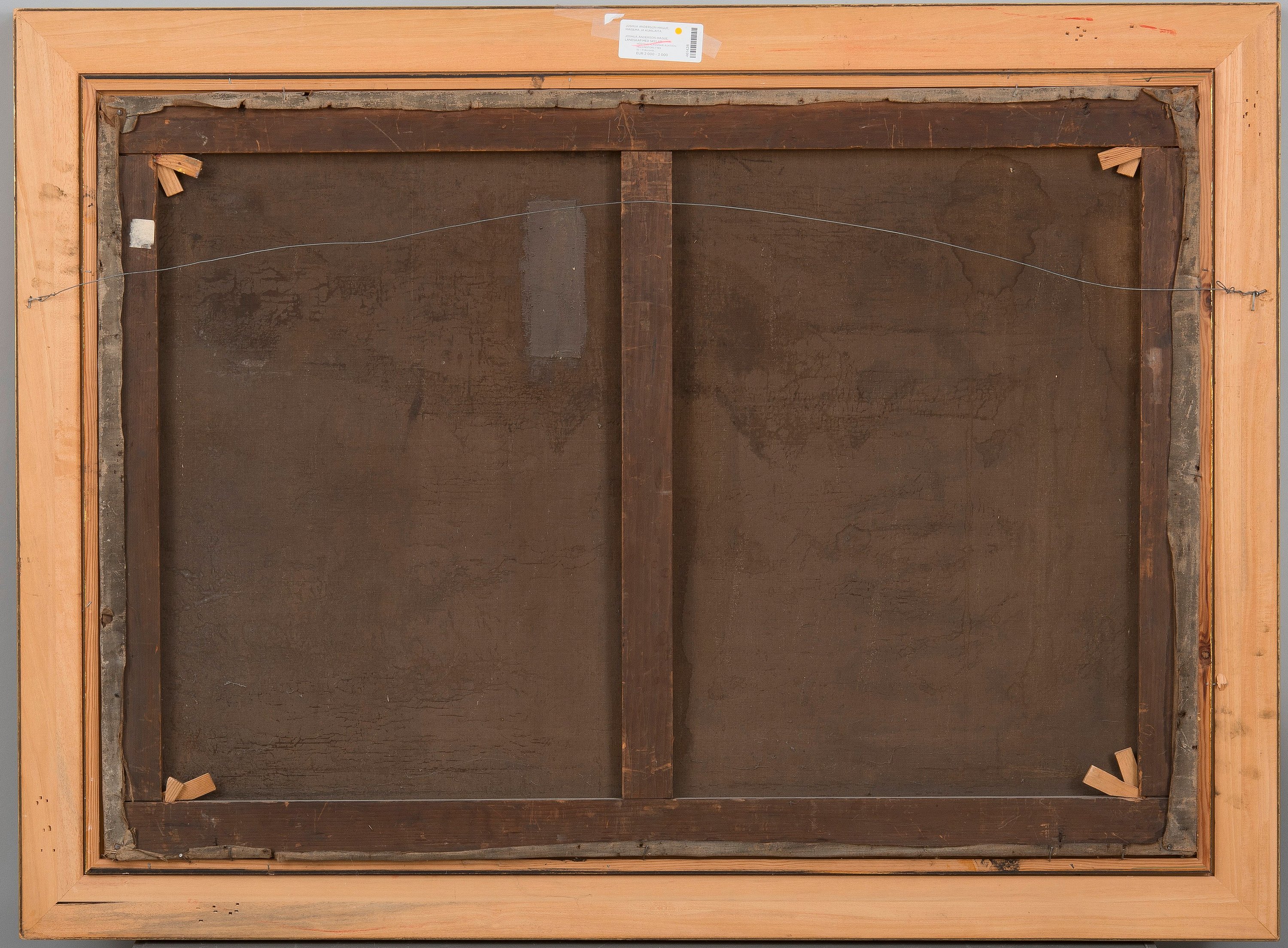 Joshua Anderson-Hague, LANDSKAP MED KÄRVAR. - Bukowskis