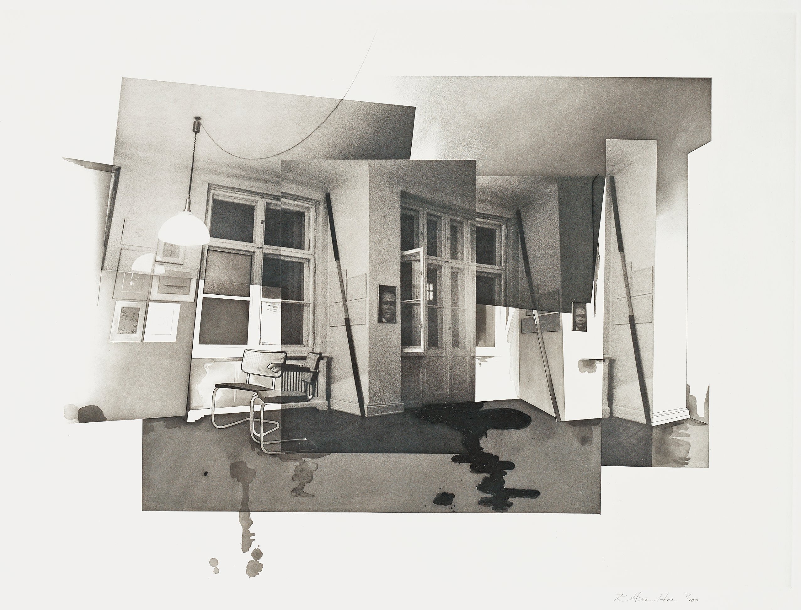 Richard Hamilton, "Berlin interior". - Bukowskis