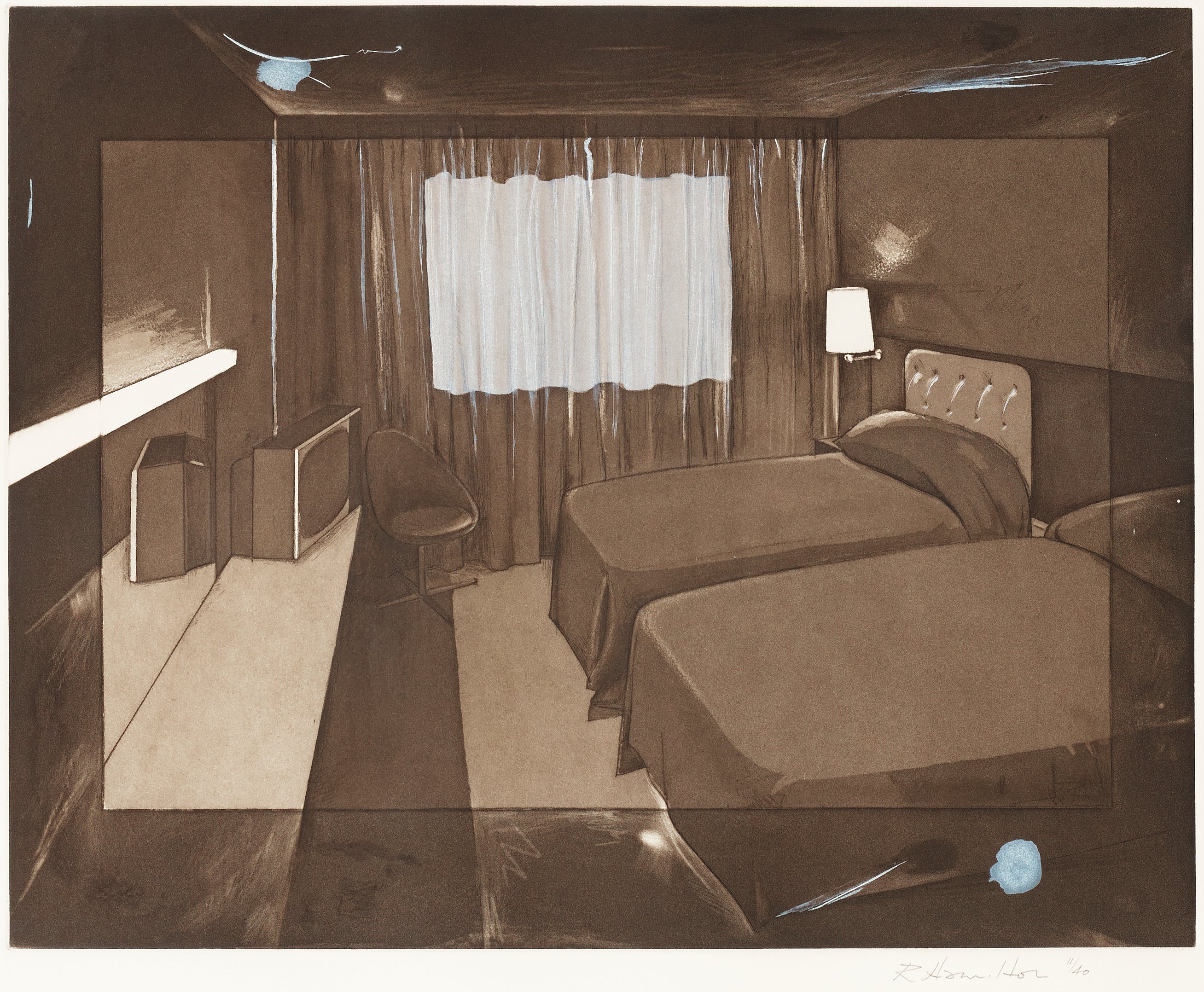 Richard Hamilton, "Motel II". - Bukowskis