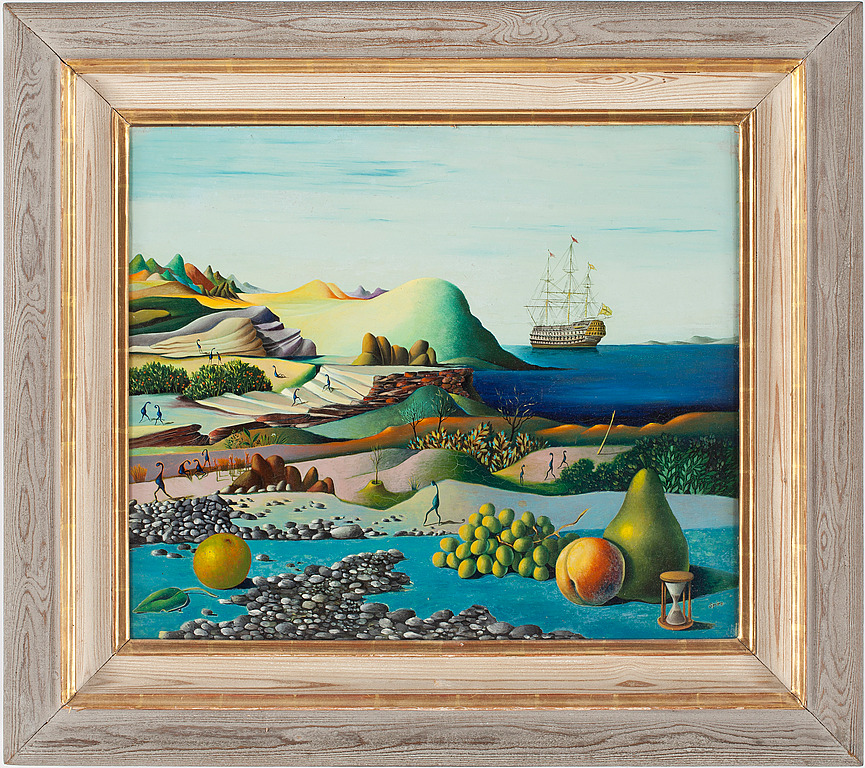 GEORGES SPIRO. Olja på pannå. Sign Spiro. - Bukowskis