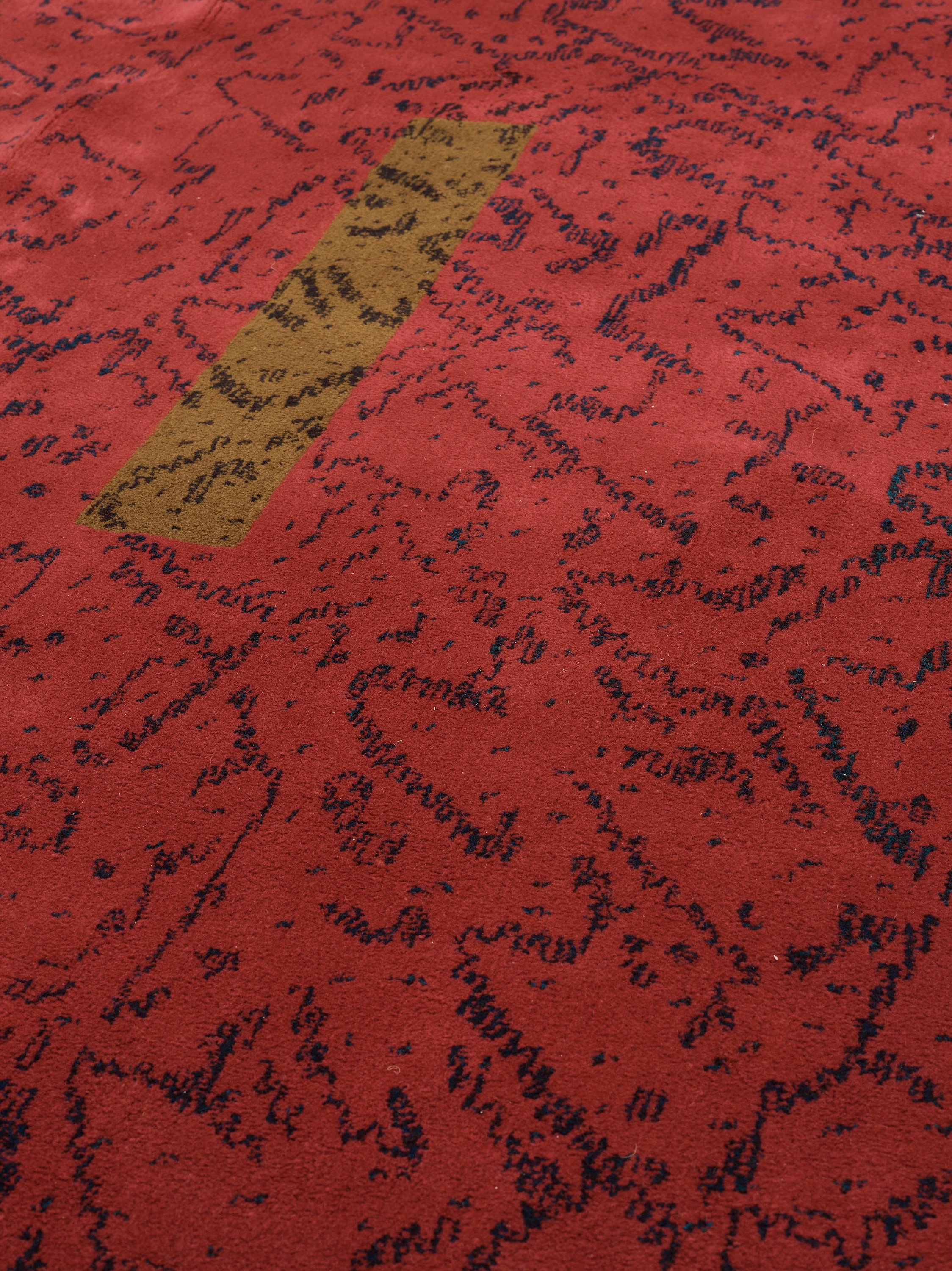 Maria Löw, MATTA. "Torner I". Robottuftad. 248 x 184,5 cm. Designad av ...