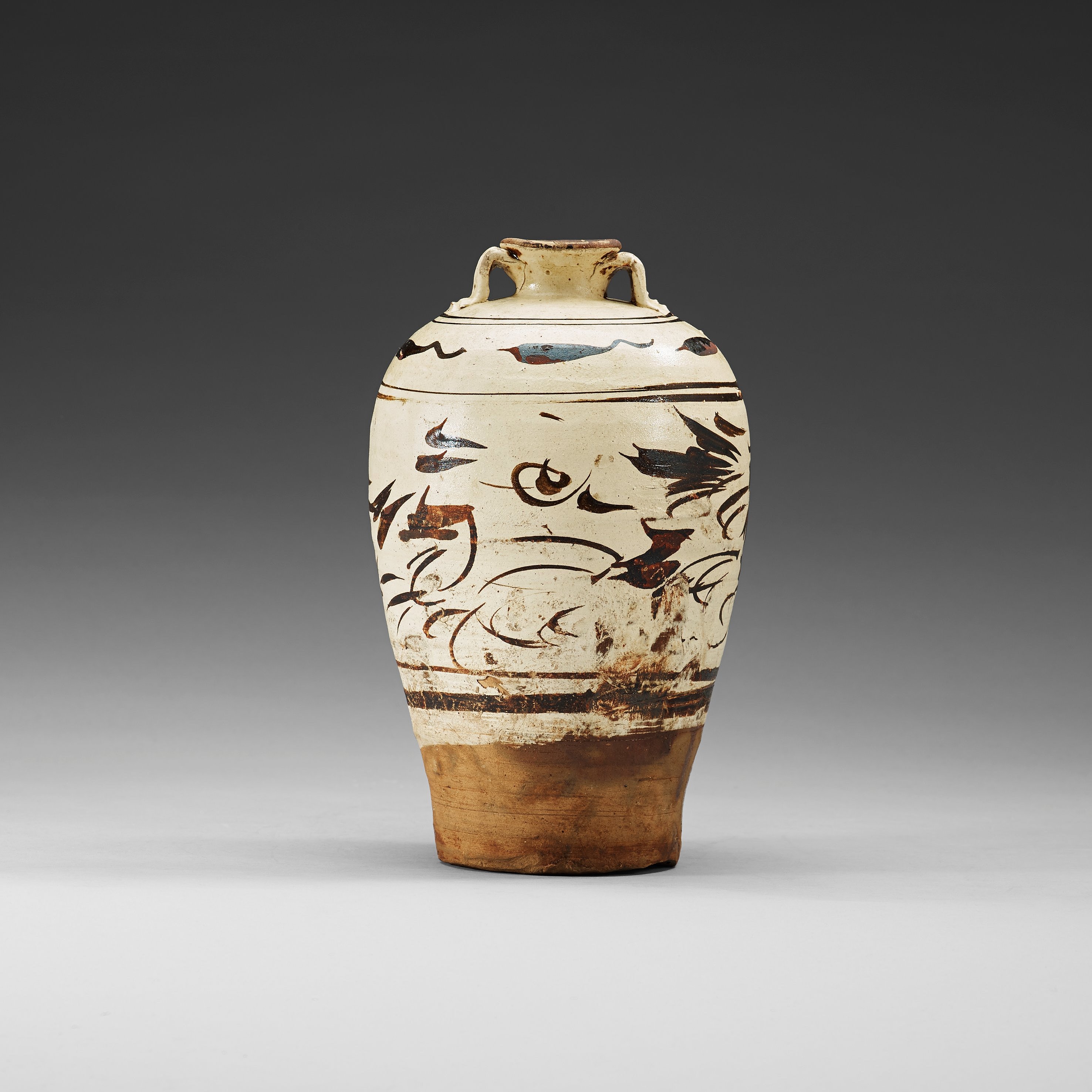 A Cizhou vase, presumably Southern Song/Yuan (1127-1368). - Bukowskis