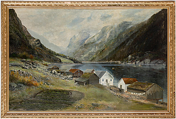 SIGVARD SIMENSEN, olja på duk, signerad. - Bukowskis