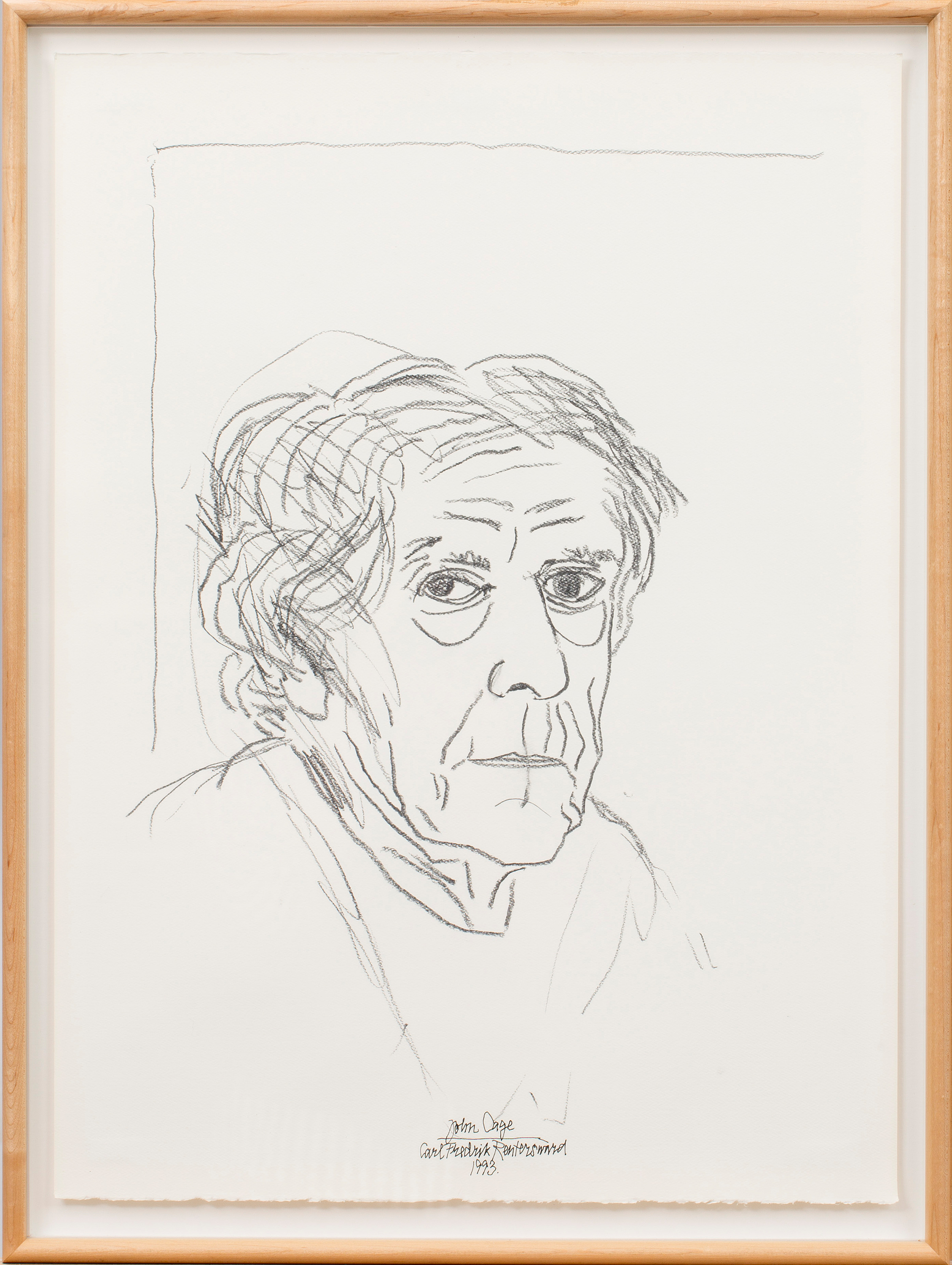 CARL FREDRIK REUTERSWÄRD, teckning, signerad och daterad 1993. - Bukowskis