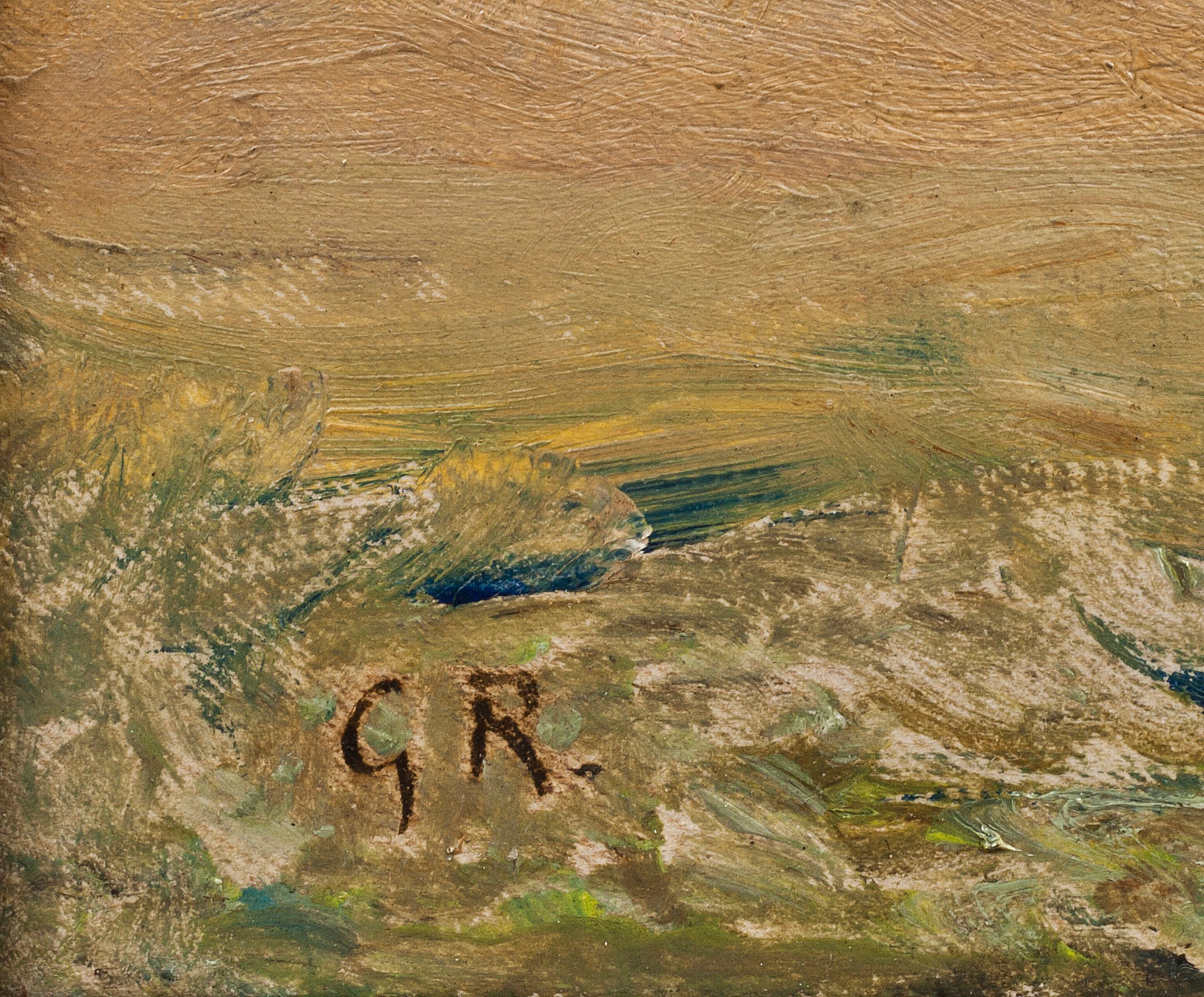 GUSTAF RYDBERG, olja på duk, monogramsignerad. - Bukowskis