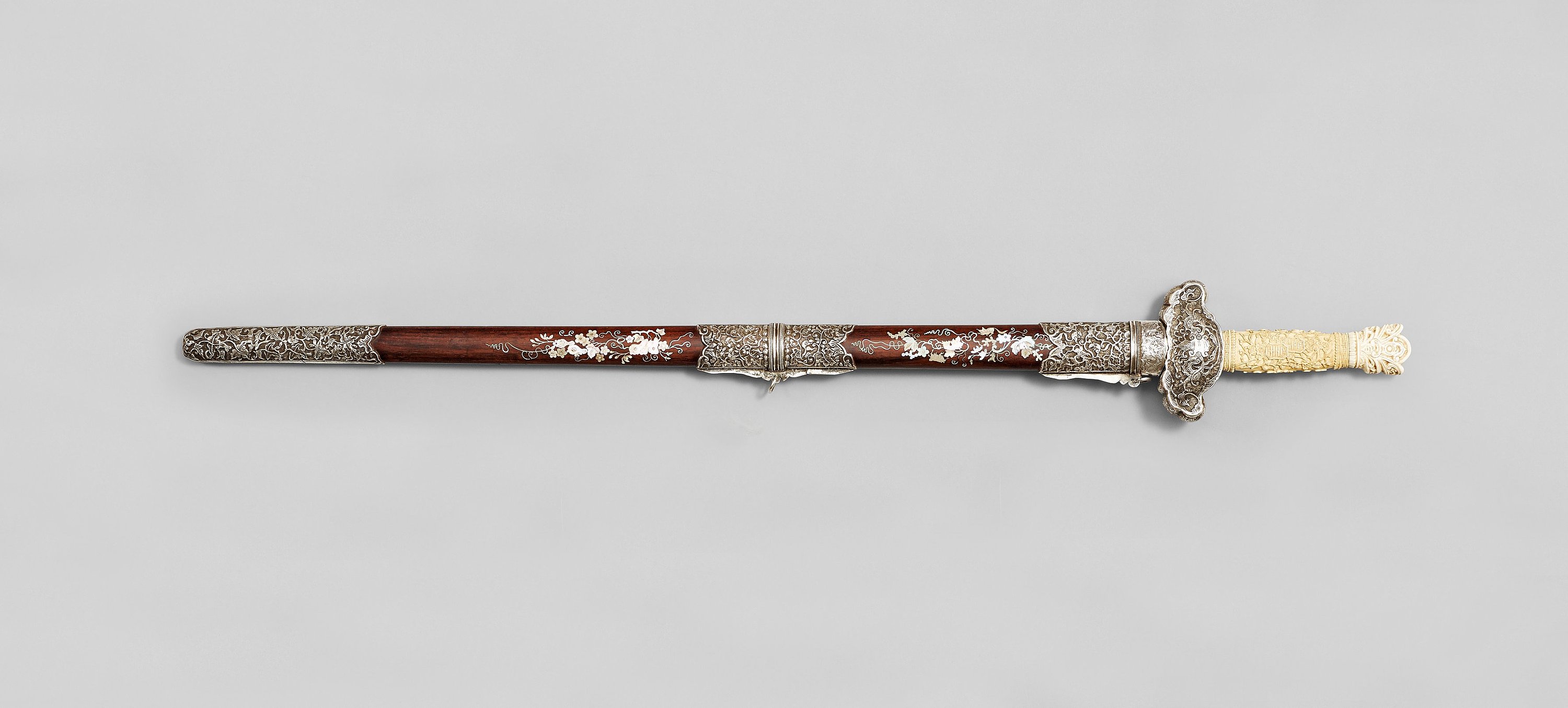 A Chinese ceremonial sword, late Qing dynasty, circa 1900. - Bukowskis