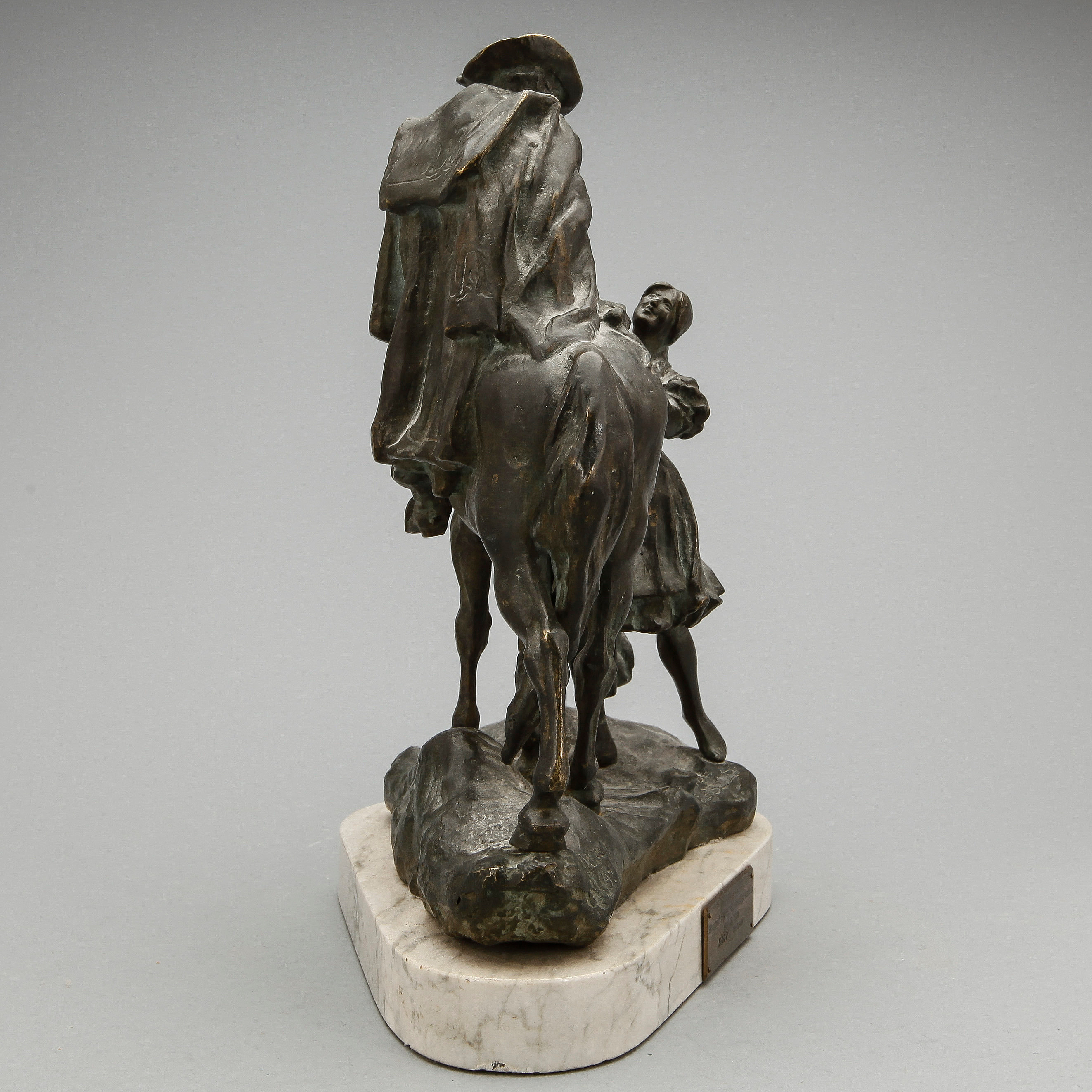 GYULA MAUGSCH, efter, skulptur. Brons. Signerad. - Bukowskis