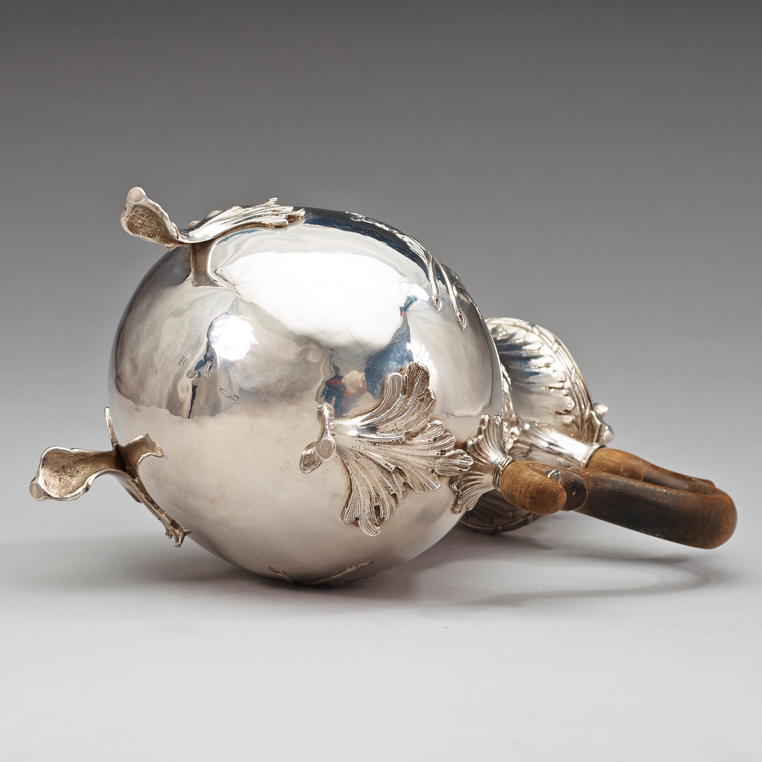 A Swedish 18th century silver coffee-pot, Fredrik Petersson Ström ...