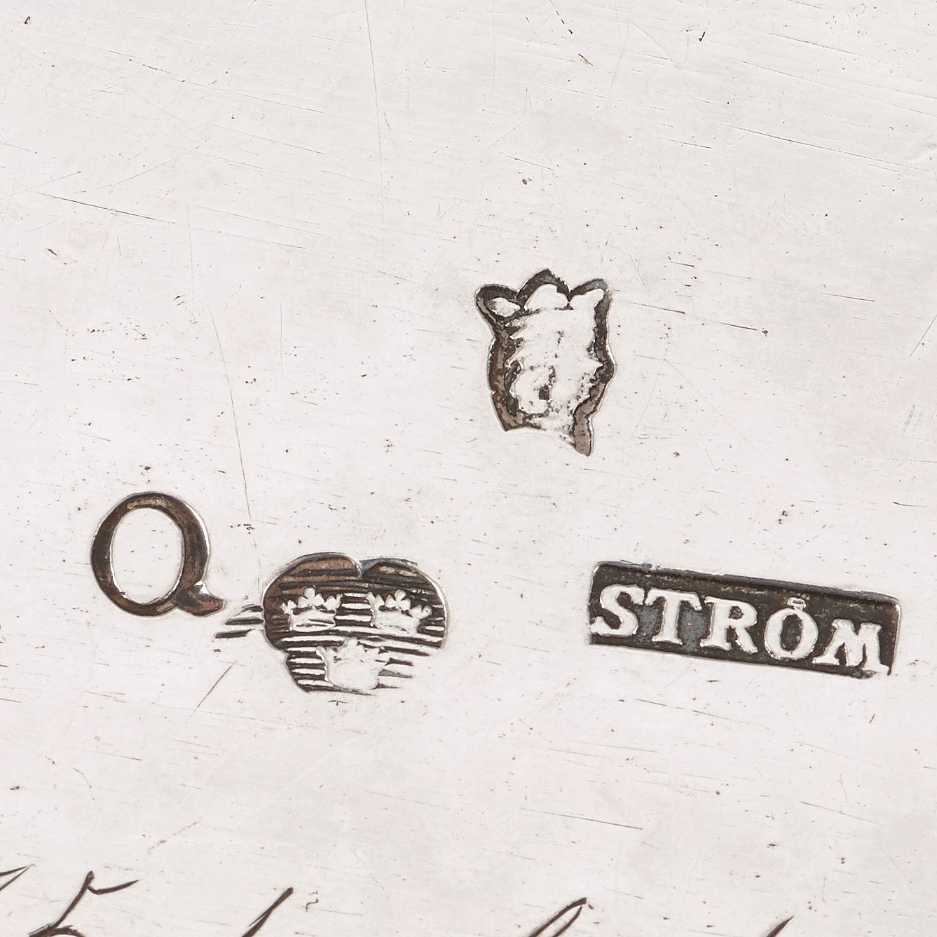SOCKERSKRIN, av Fredrik Petersson Ström, Stockholm 1774. Rokoko ...
