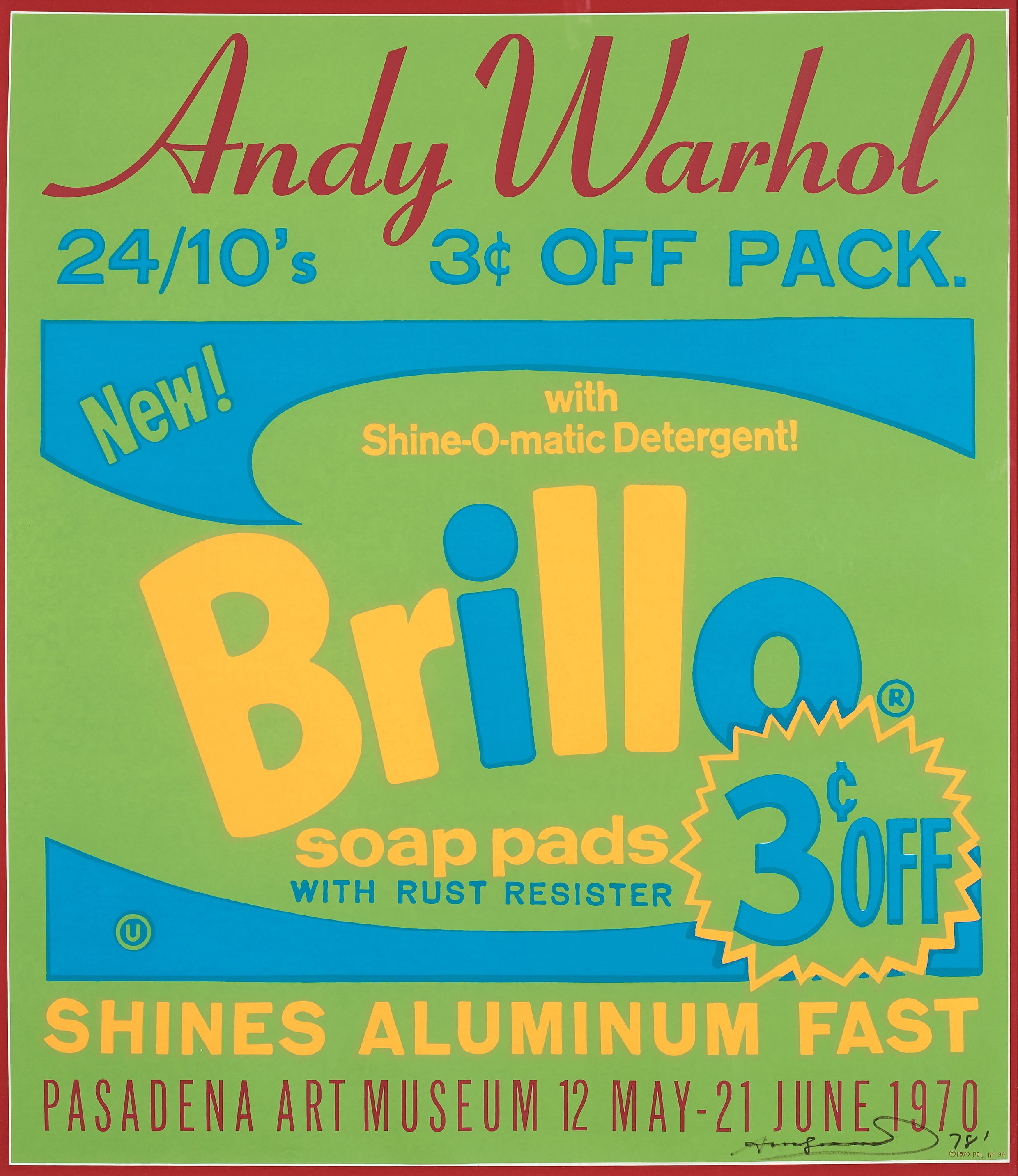 Andy Warhol, "Brillo". - Bukowskis