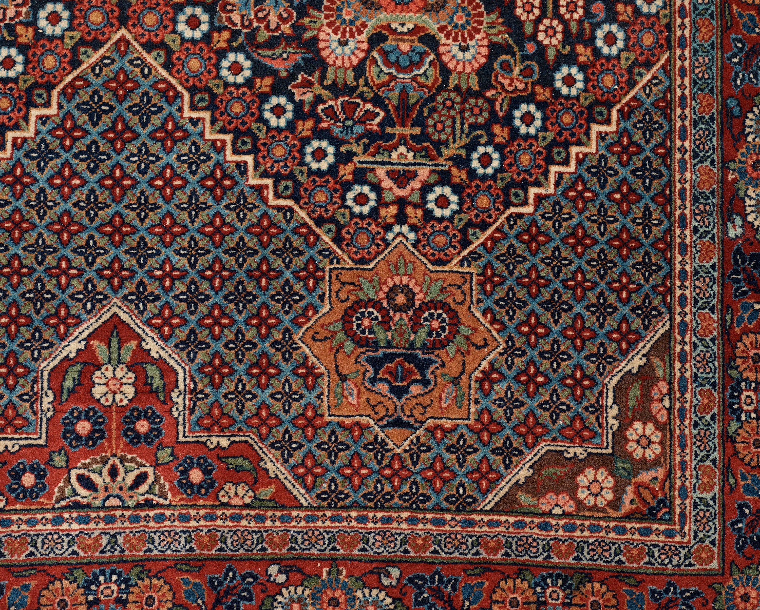 SEMI-ANTIQUE KASHAN. 224 x 134,5 cm. - Bukowskis