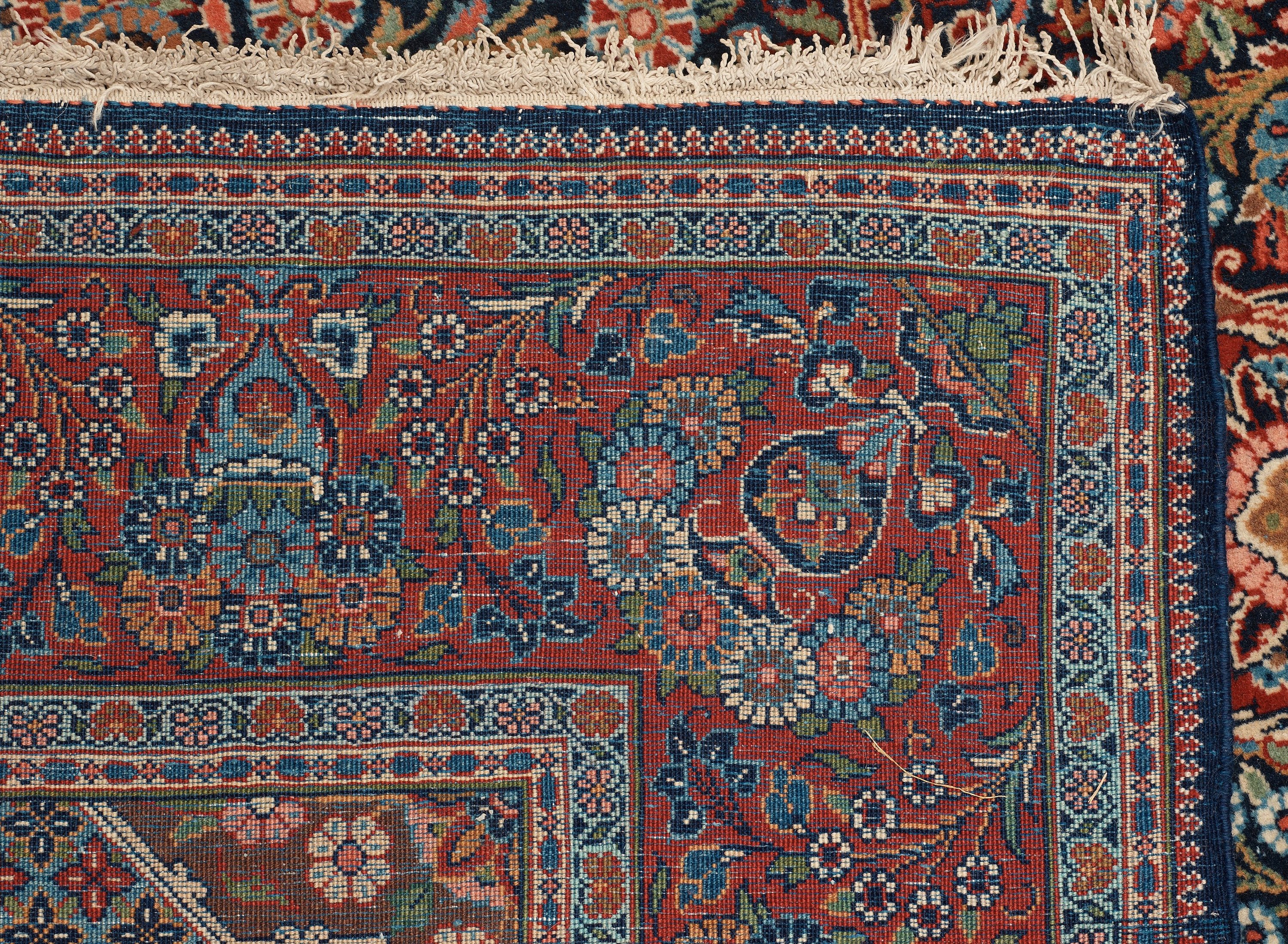 SEMI-ANTIQUE KASHAN. 224 x 134,5 cm. - Bukowskis