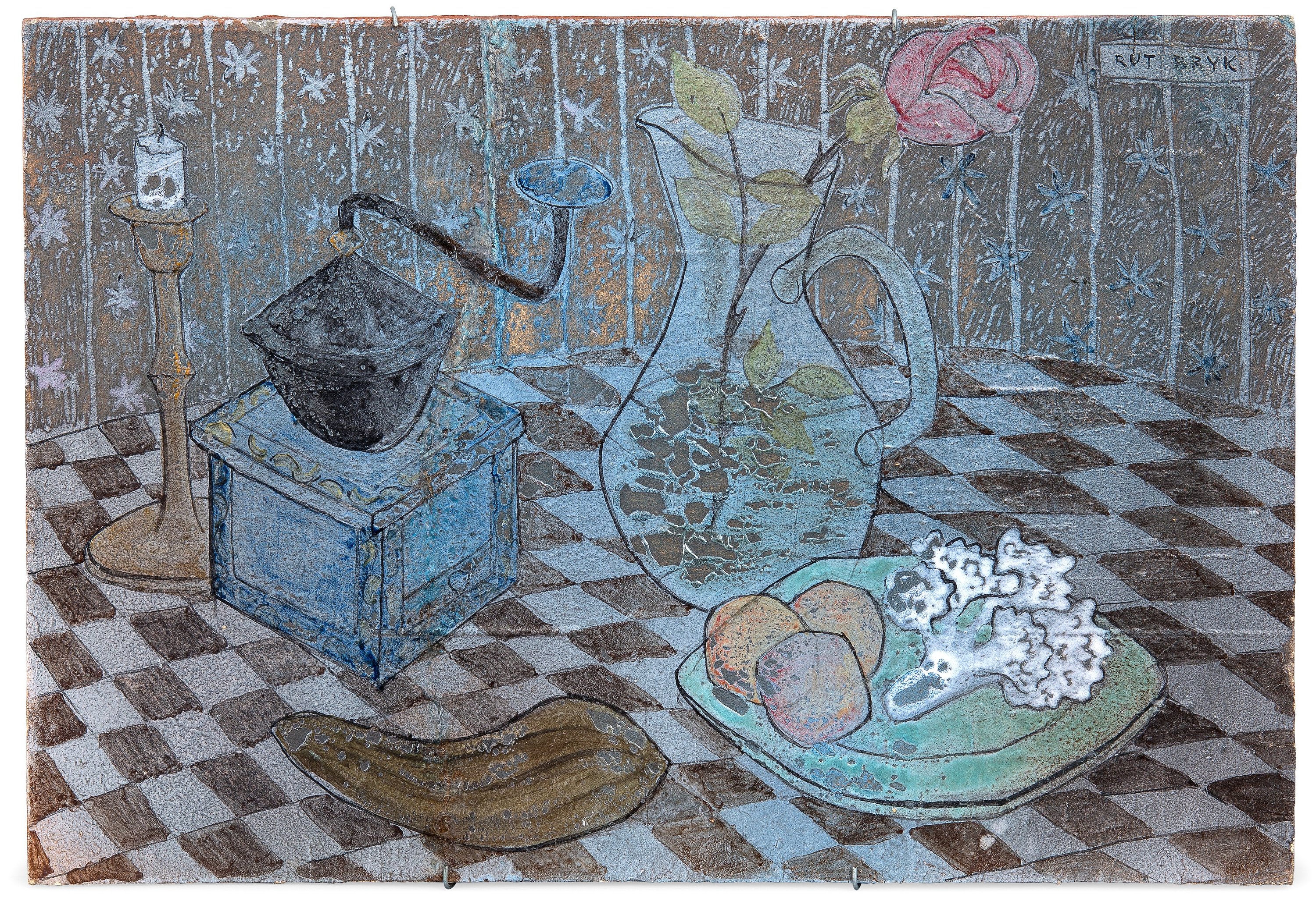 Rut Bryk, KERAMIIKKALAATTA. - Bukowskis