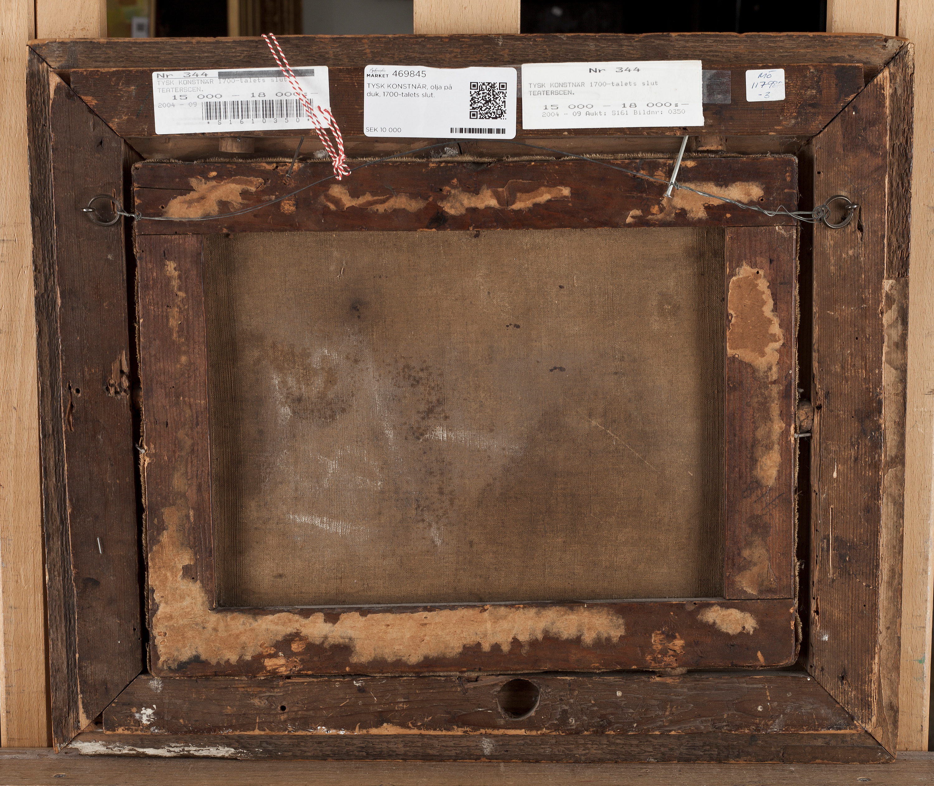 TYSK KONSTNÄR, olja på duk, 1700-talets slut. - Bukowskis