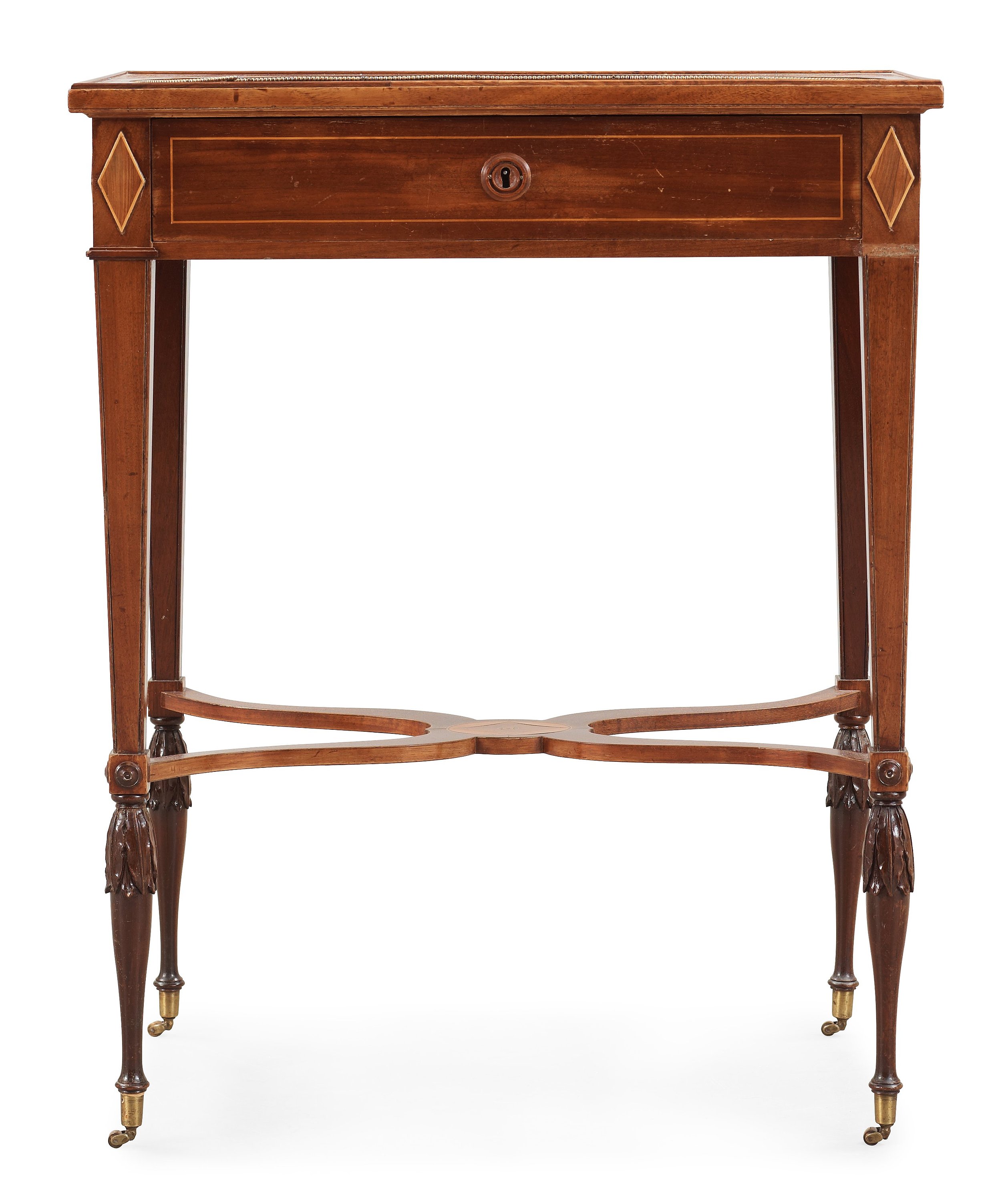 A late Gustavian early 19th century table by L. Qvarnberg, master 1801 ...