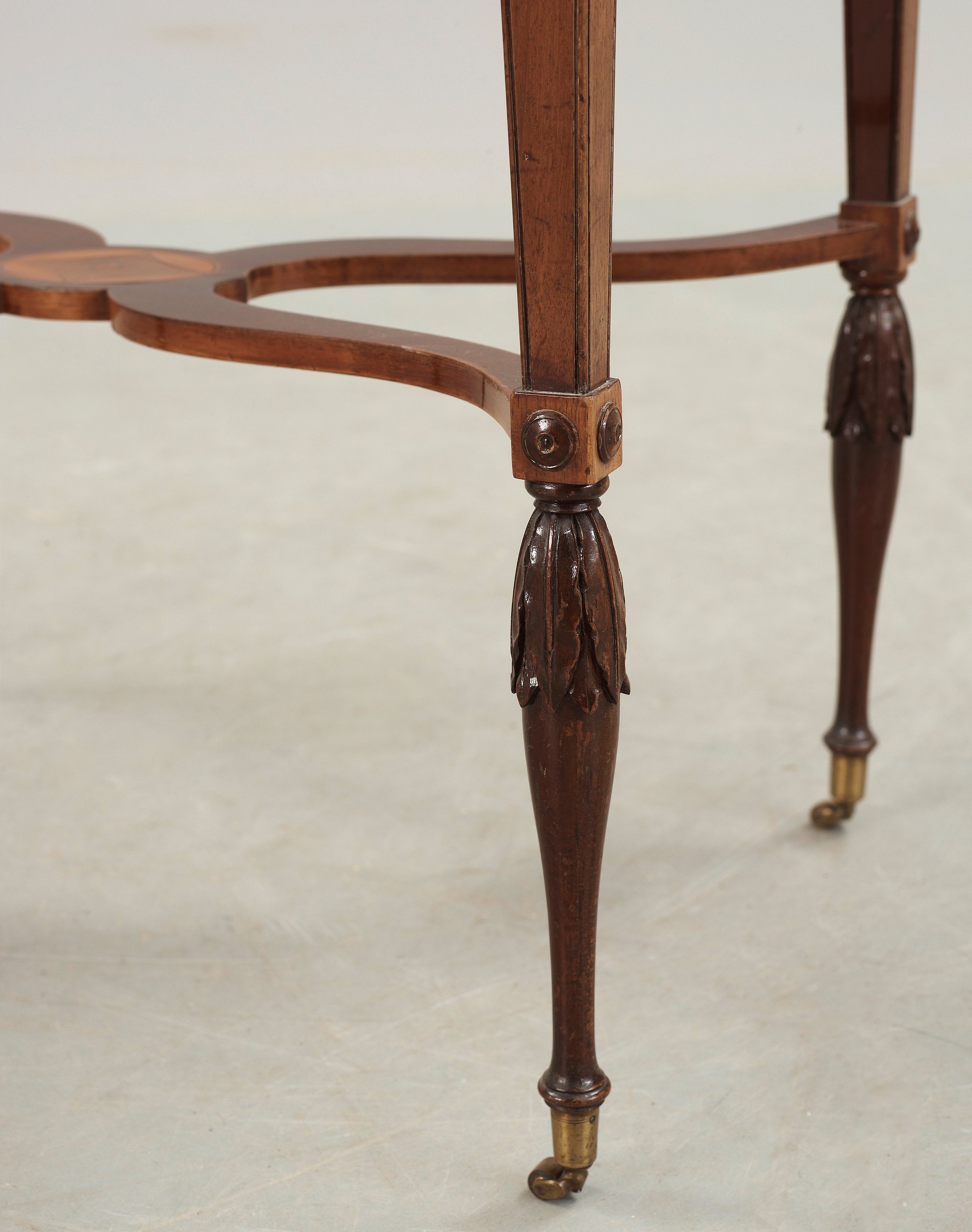 A late Gustavian early 19th century table by L. Qvarnberg, master 1801 ...