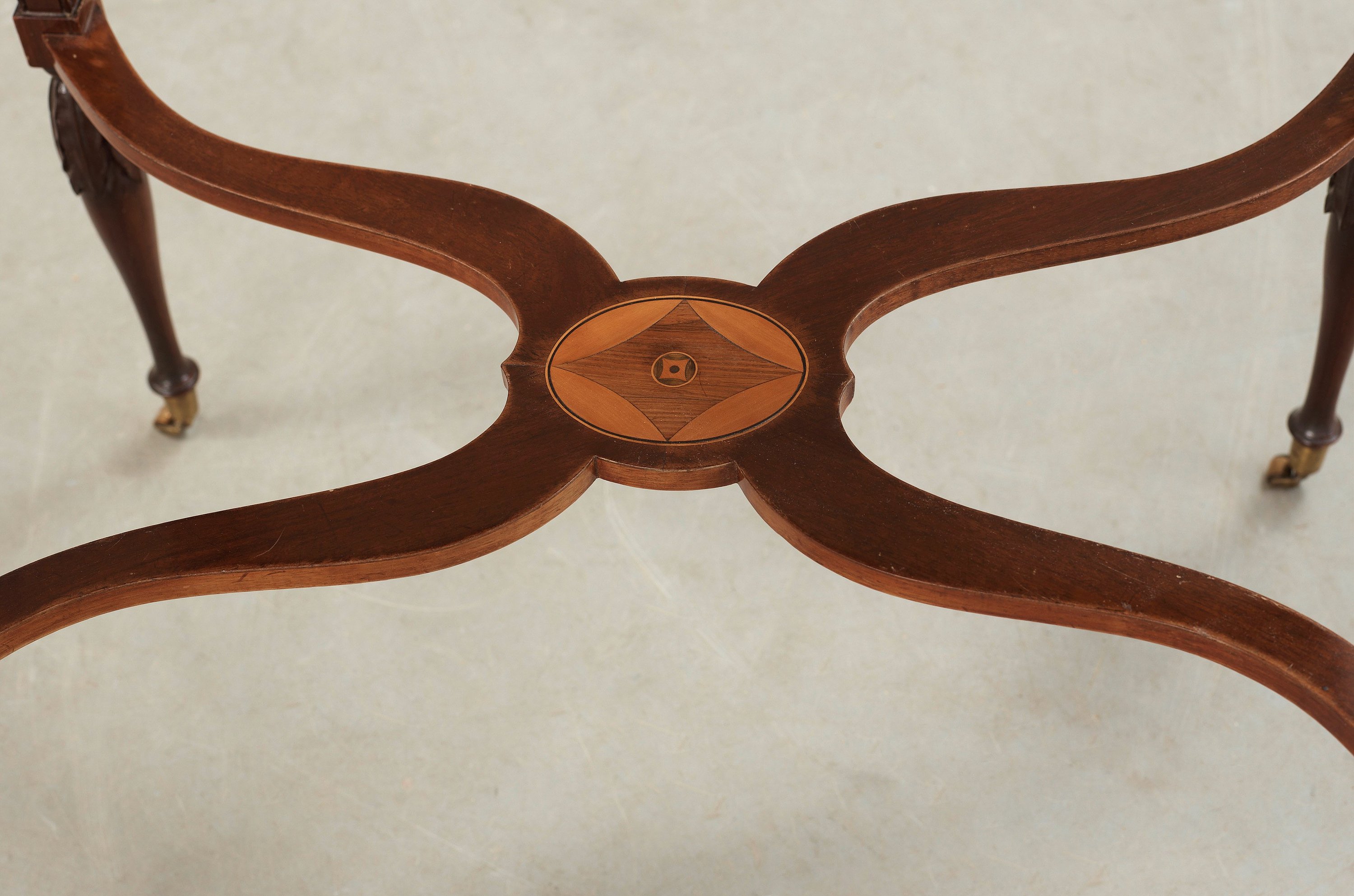 A late Gustavian early 19th century table by L. Qvarnberg, master 1801 ...