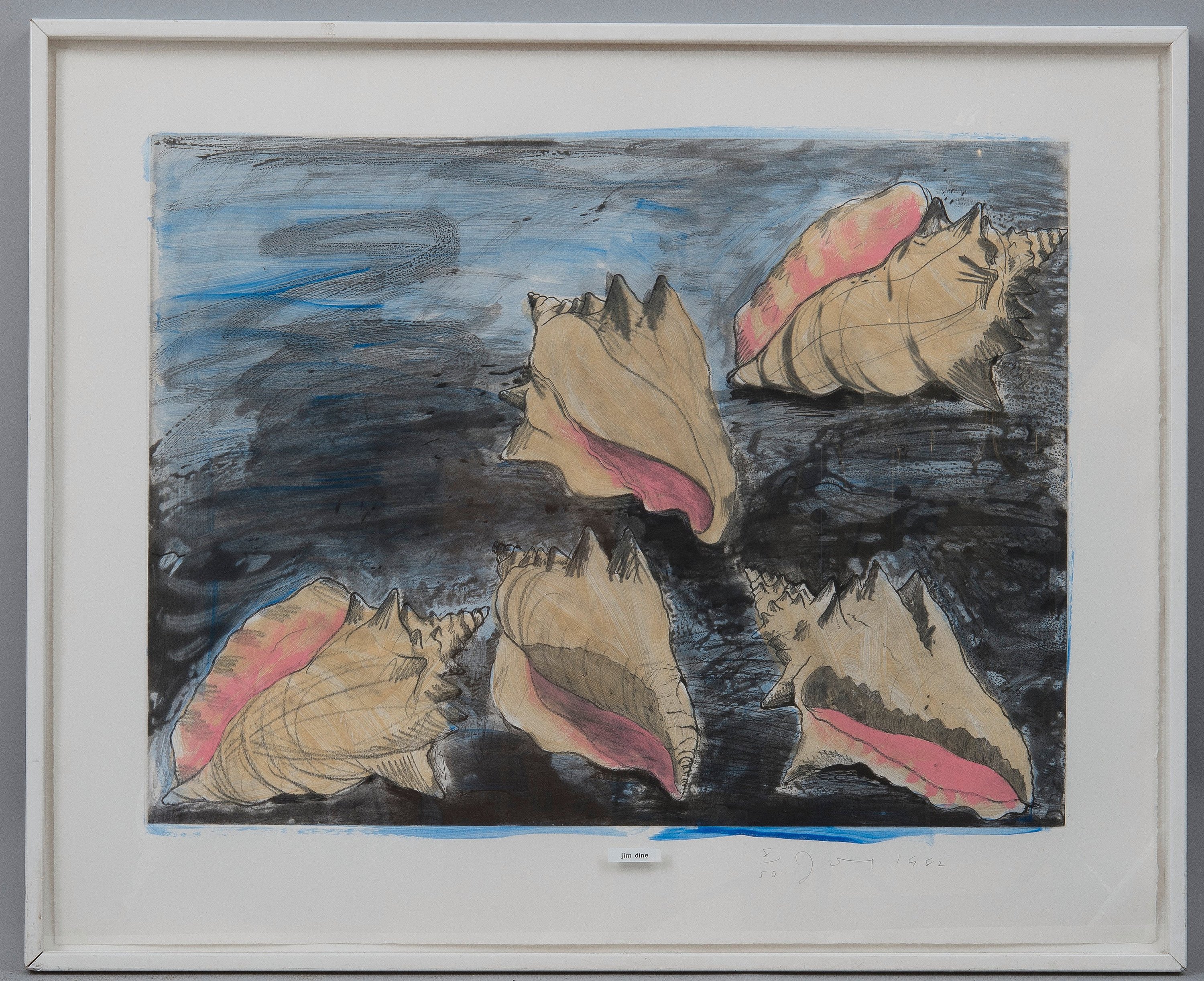 Jim Dine, "FIVE SHELLS". - Bukowskis