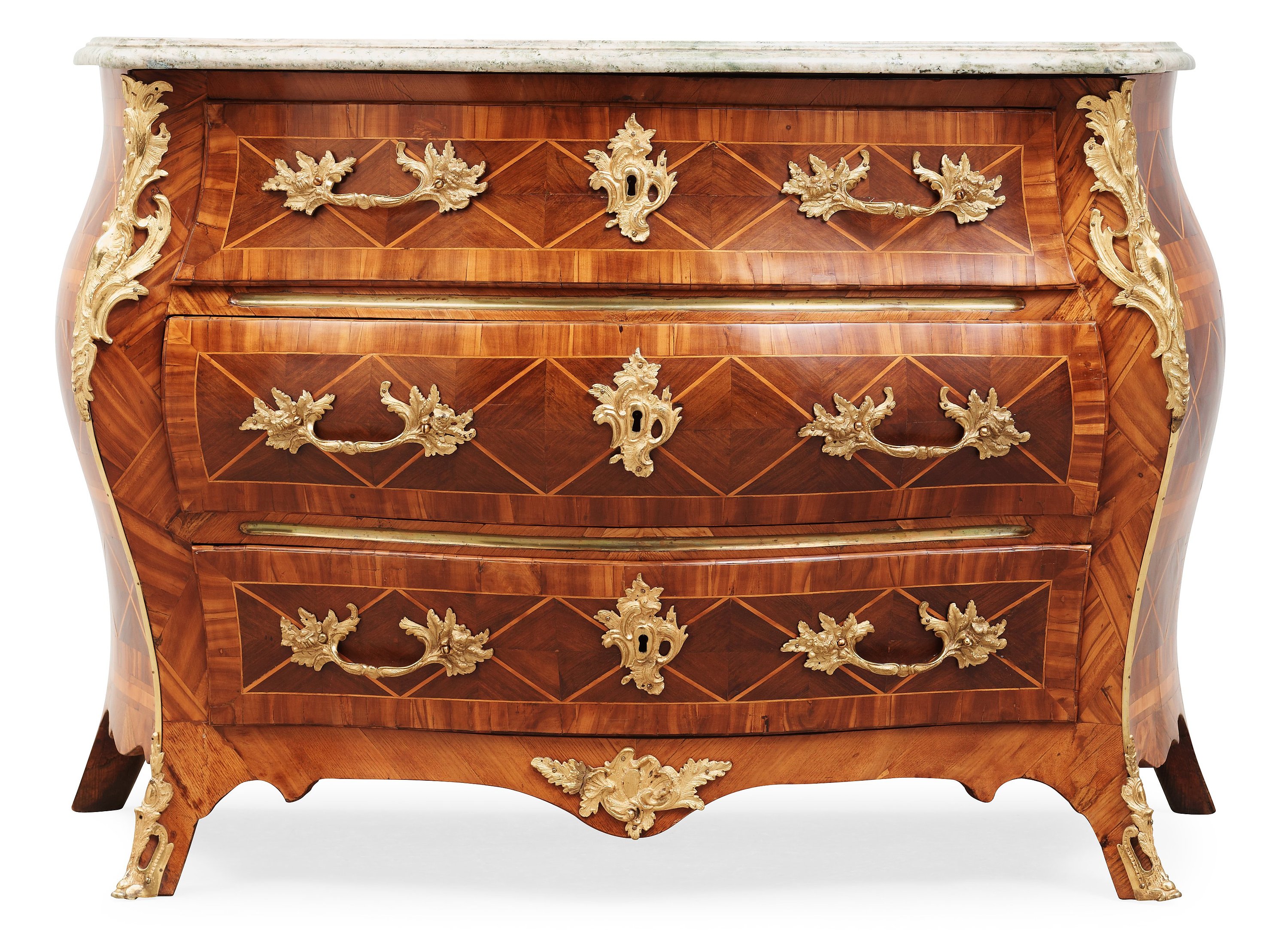 A Swedish Rococo 18th century commode. - Bukowskis