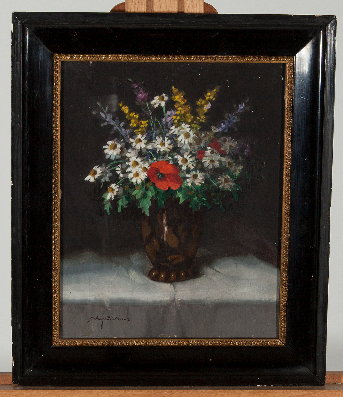 JÁNOS Z. MOLNAR, olja på duk, signerad. - Bukowskis