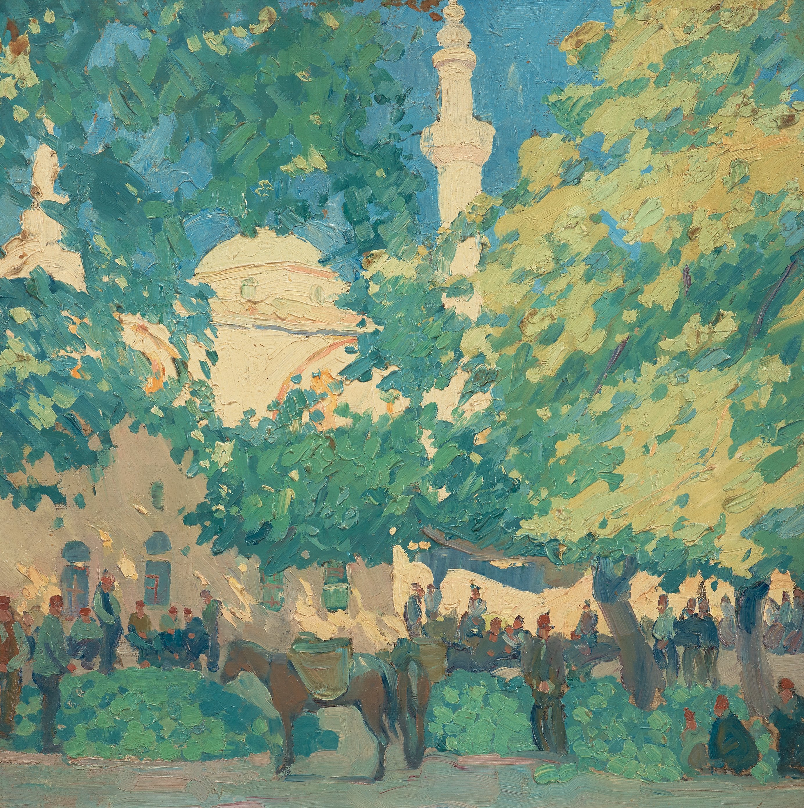 Jane Peterson, "Mausoleum Constantinople". - Bukowskis