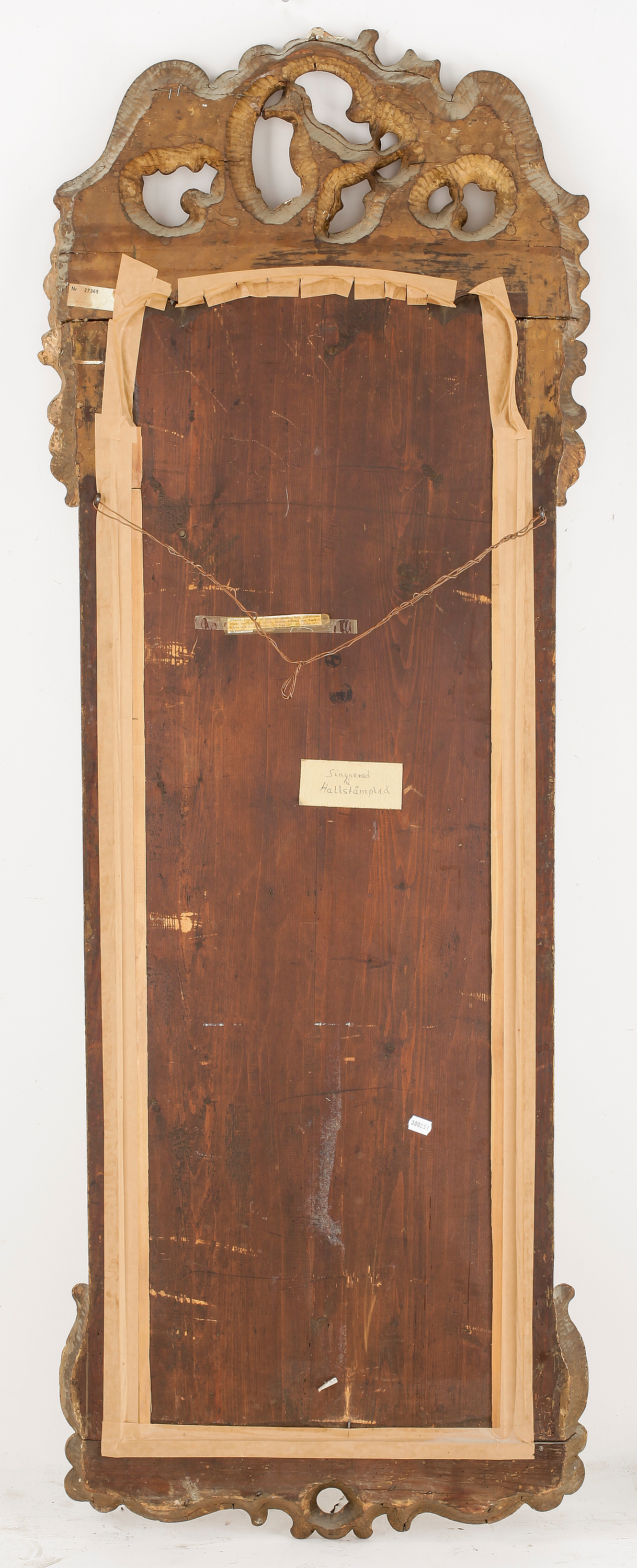 SPEGEL, Sebastian Busch och Jacob Echtler, Göteborg, 1700-tal. - Bukowskis