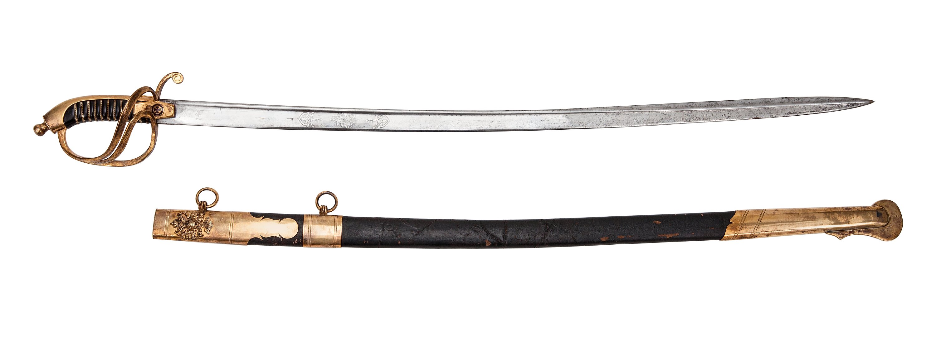A ST. ANNE'S NAVAL SWORD. - Bukowskis