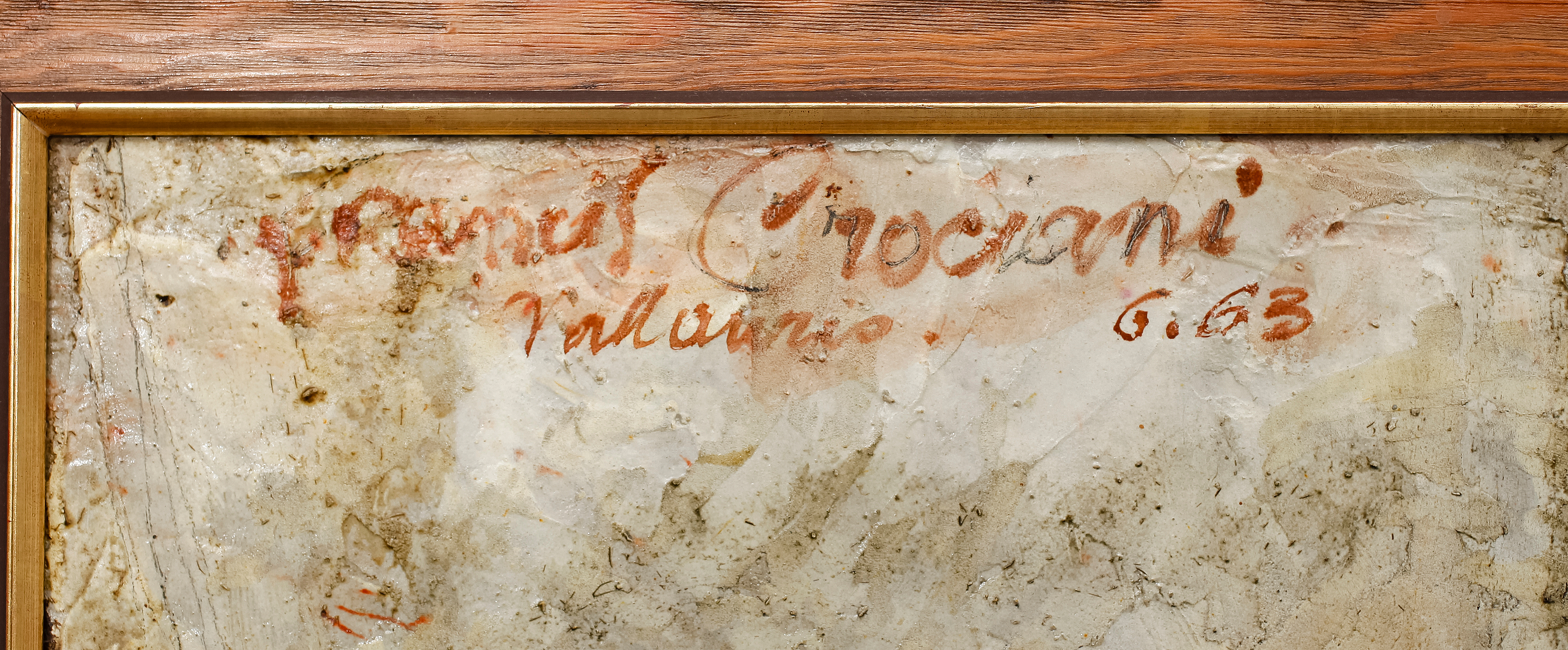 FRANCIS CROCIANI, olja på pannå, signerad Vallauris 63. - Bukowskis