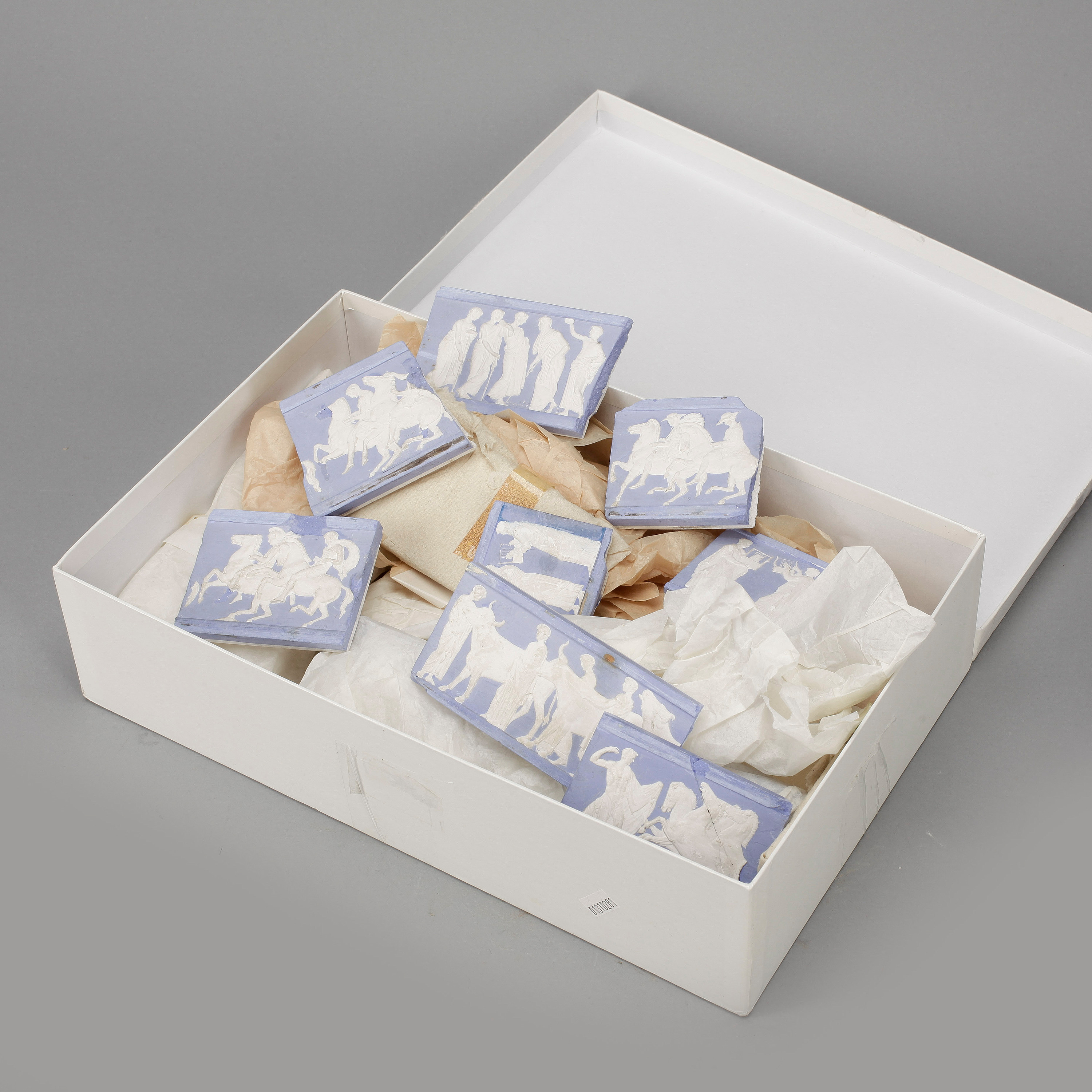 FRIS, gips, kopia av "The Parthenon Frieze", från British Museum ...