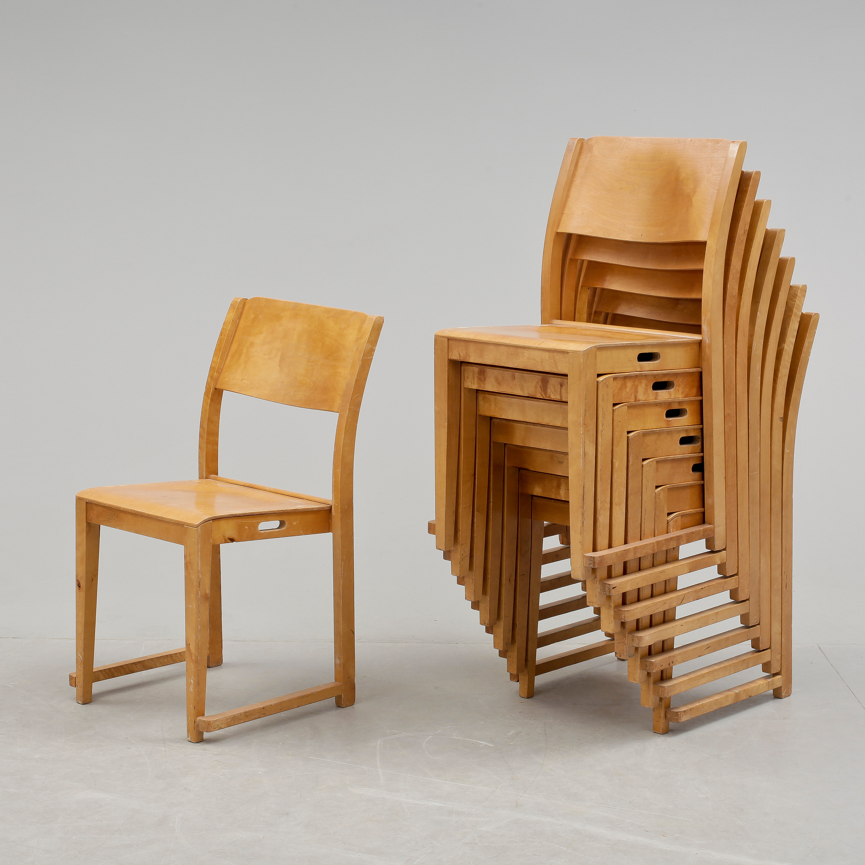 STOLAR, 8 st, Sven Markelius, 1940/50-tal. - Bukowskis