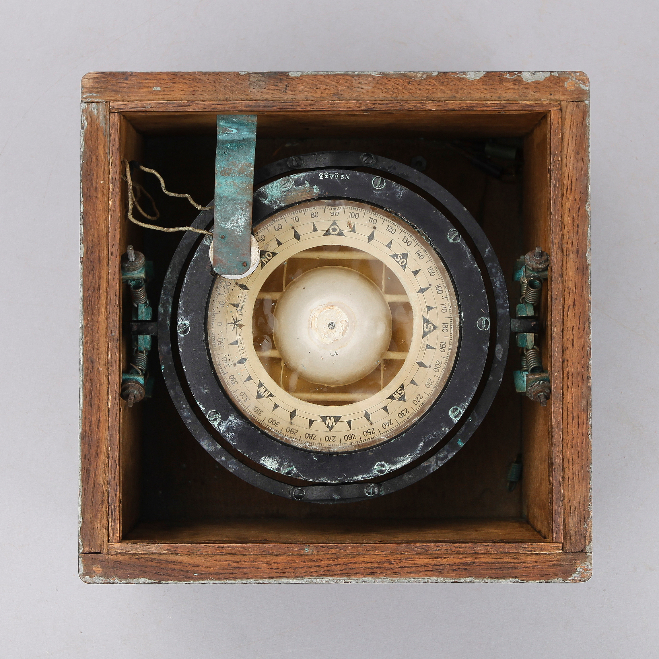 SKEPPSKOMPASS, AB Lyth, Stockholm, 1900-talets första hälft. - Bukowskis