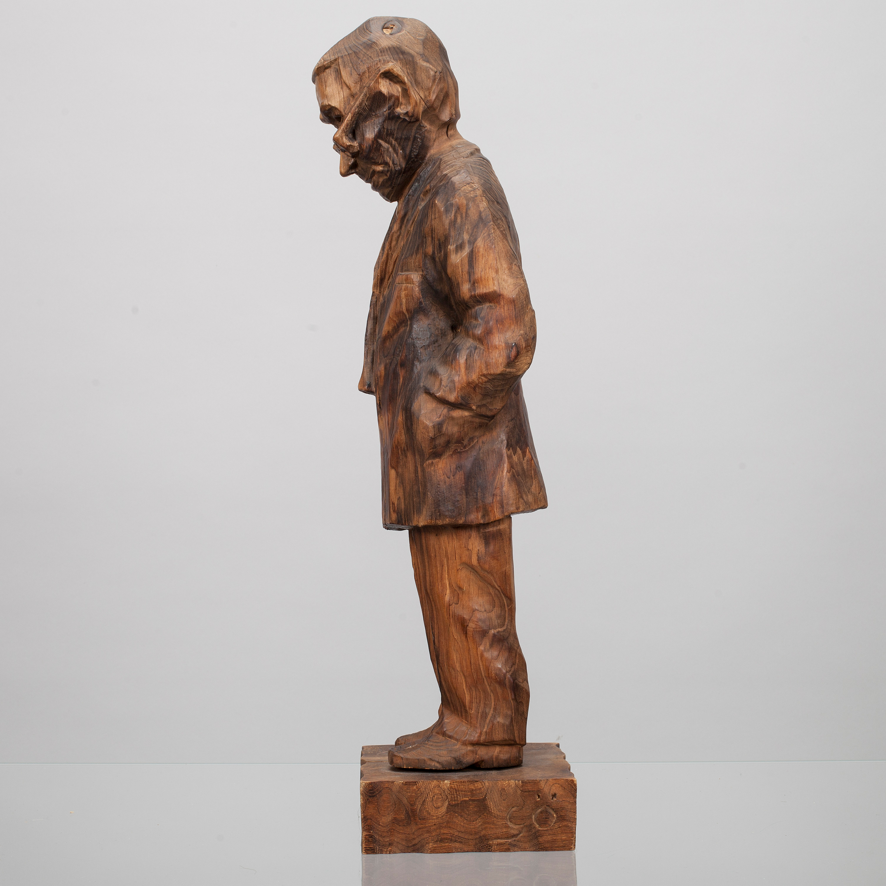 GEORG ÖHMAN, skulptur, trä, signerad G.Ö, - Bukowskis