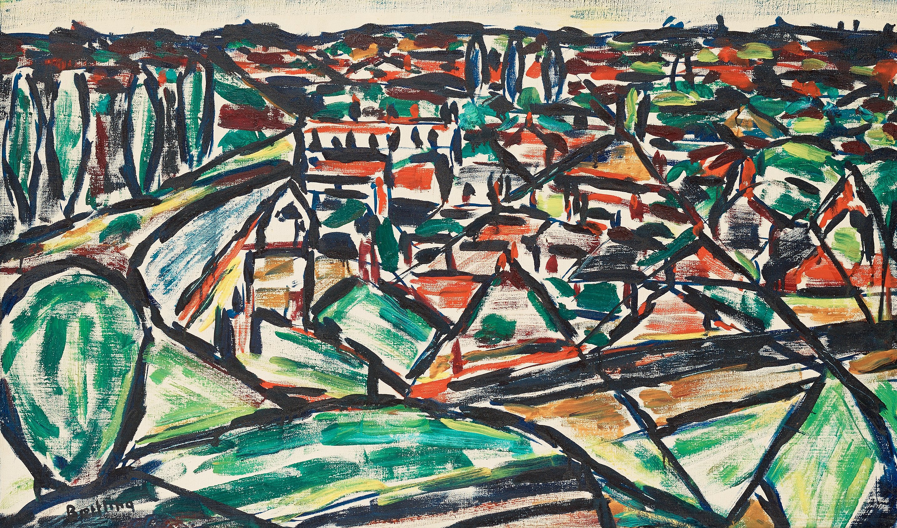 Olle Bærtling, "Richmond Park, London". - Bukowskis