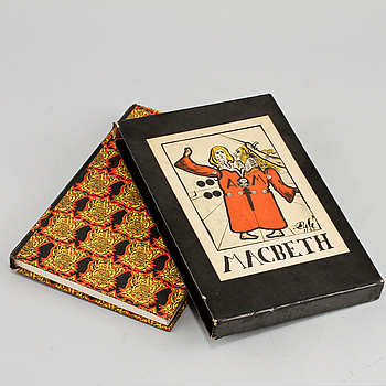 BOK, William Shakespeare, "Macbeth", illustrationer av Salvador Dali ...